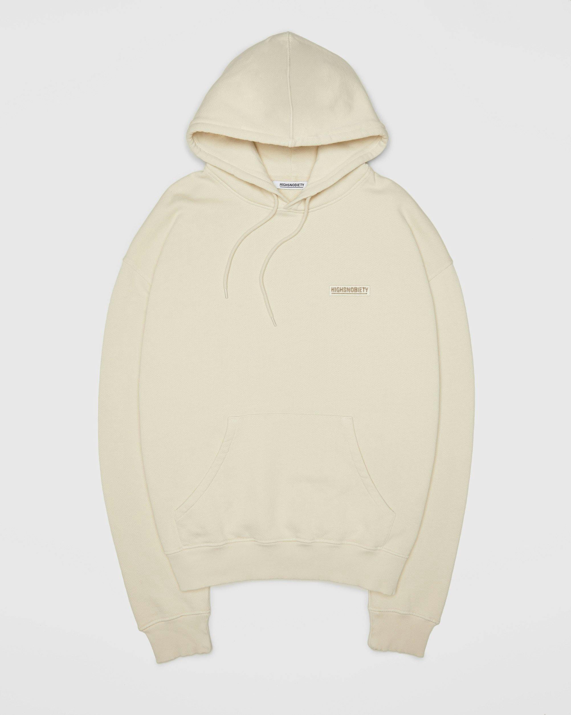 Highsnobiety – Staples Hoodie Eggshell