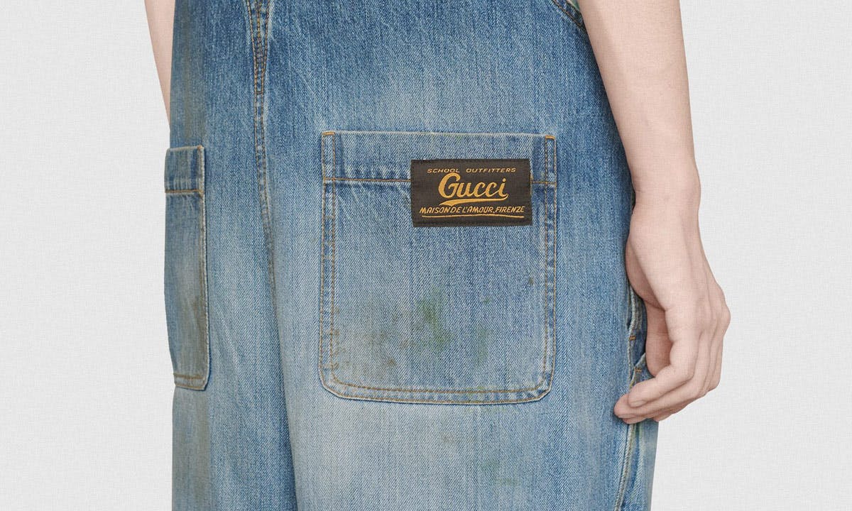 Gucci Is Selling Grass-Stained Overalls for $1,400