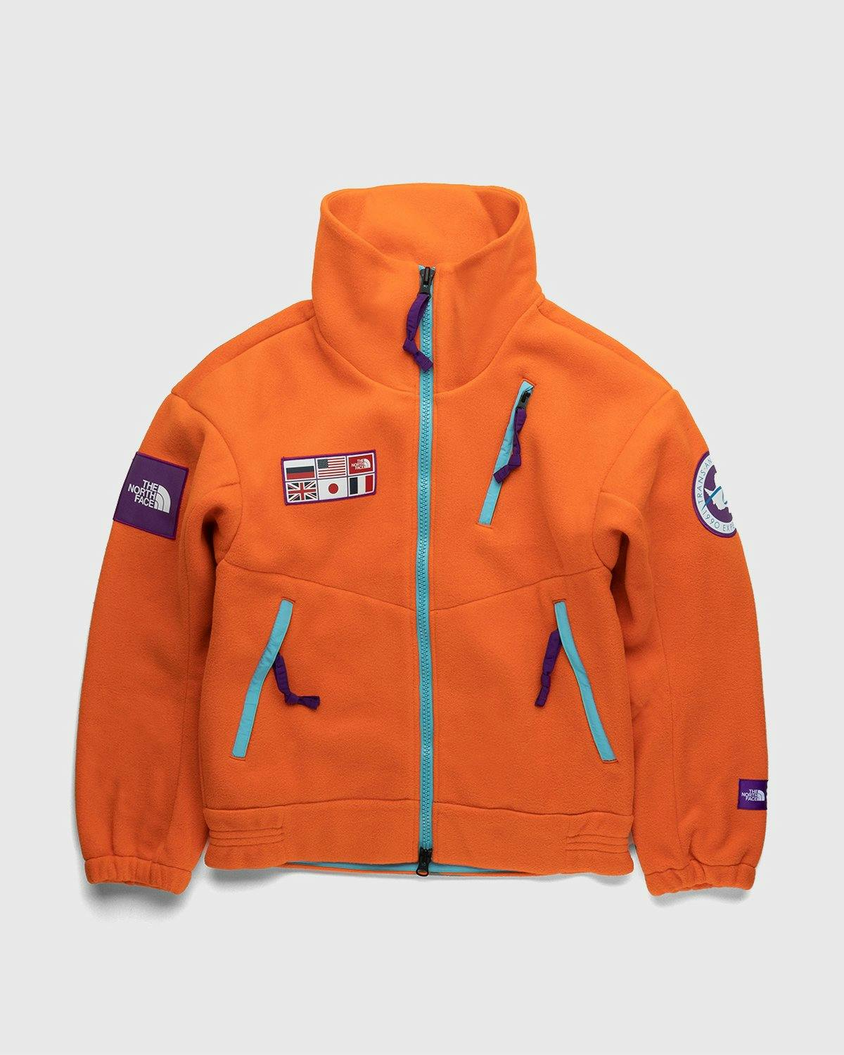 The North Face – CTAE Full-Zip Fleece Red Orange | Highsnobiety Shop