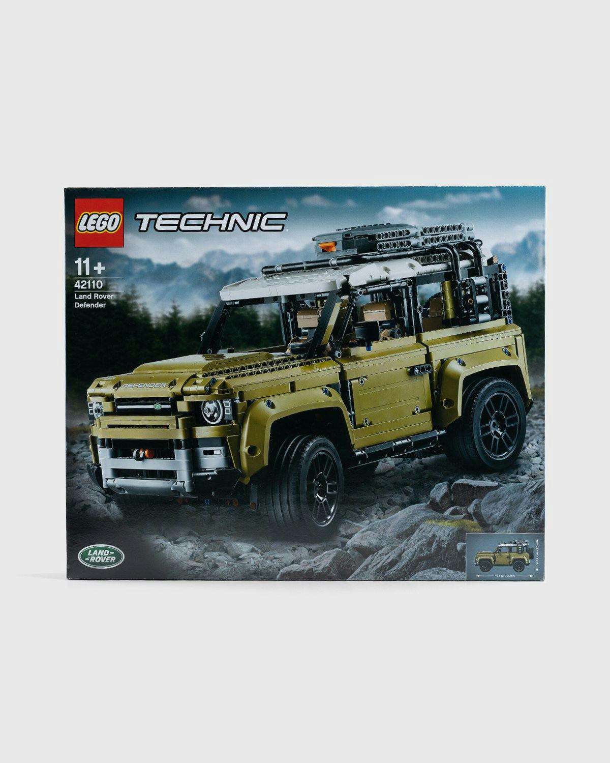 Lego – Icons Technic Land Rover Defender Green | Highsnobiety Shop