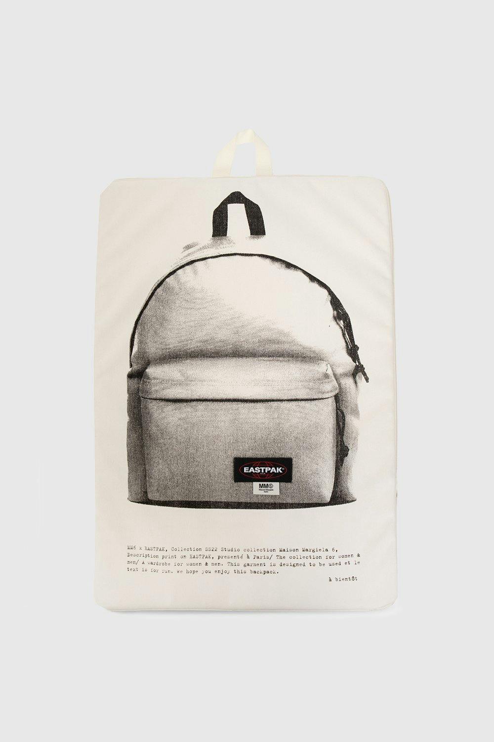 MM6 Maison Margiela x Eastpak – Zaino Backpack Whisper White ...