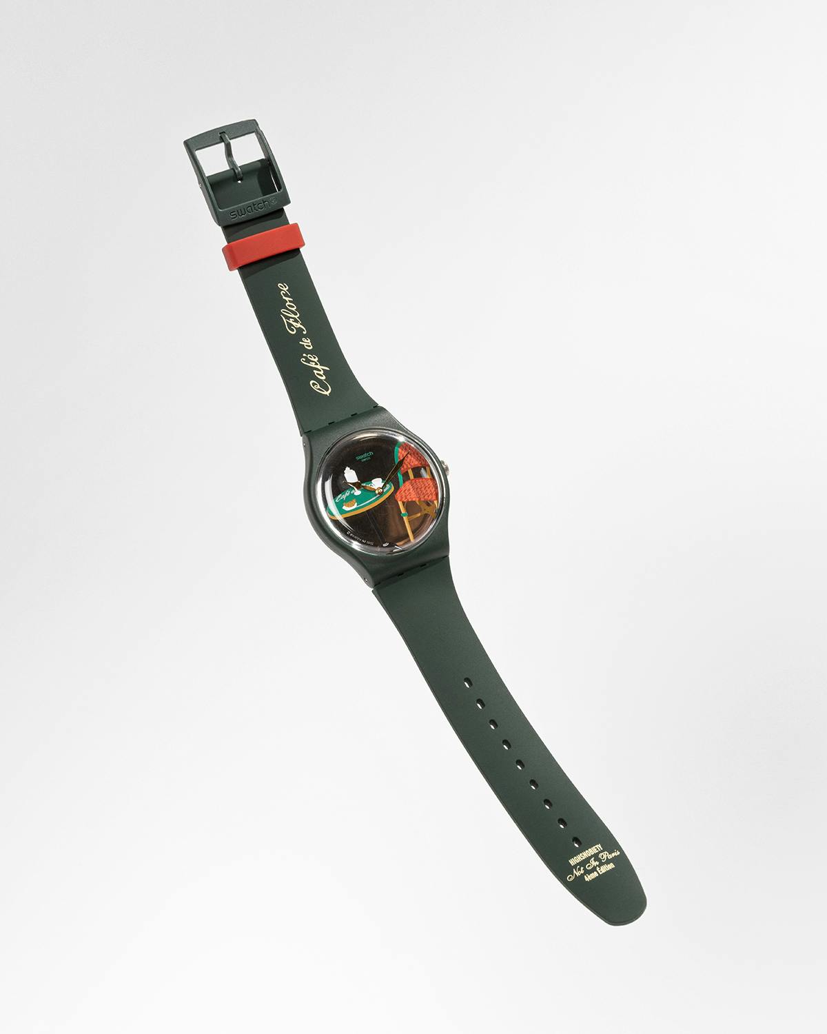 This Swatch Pays Homage to a Parisian Institution