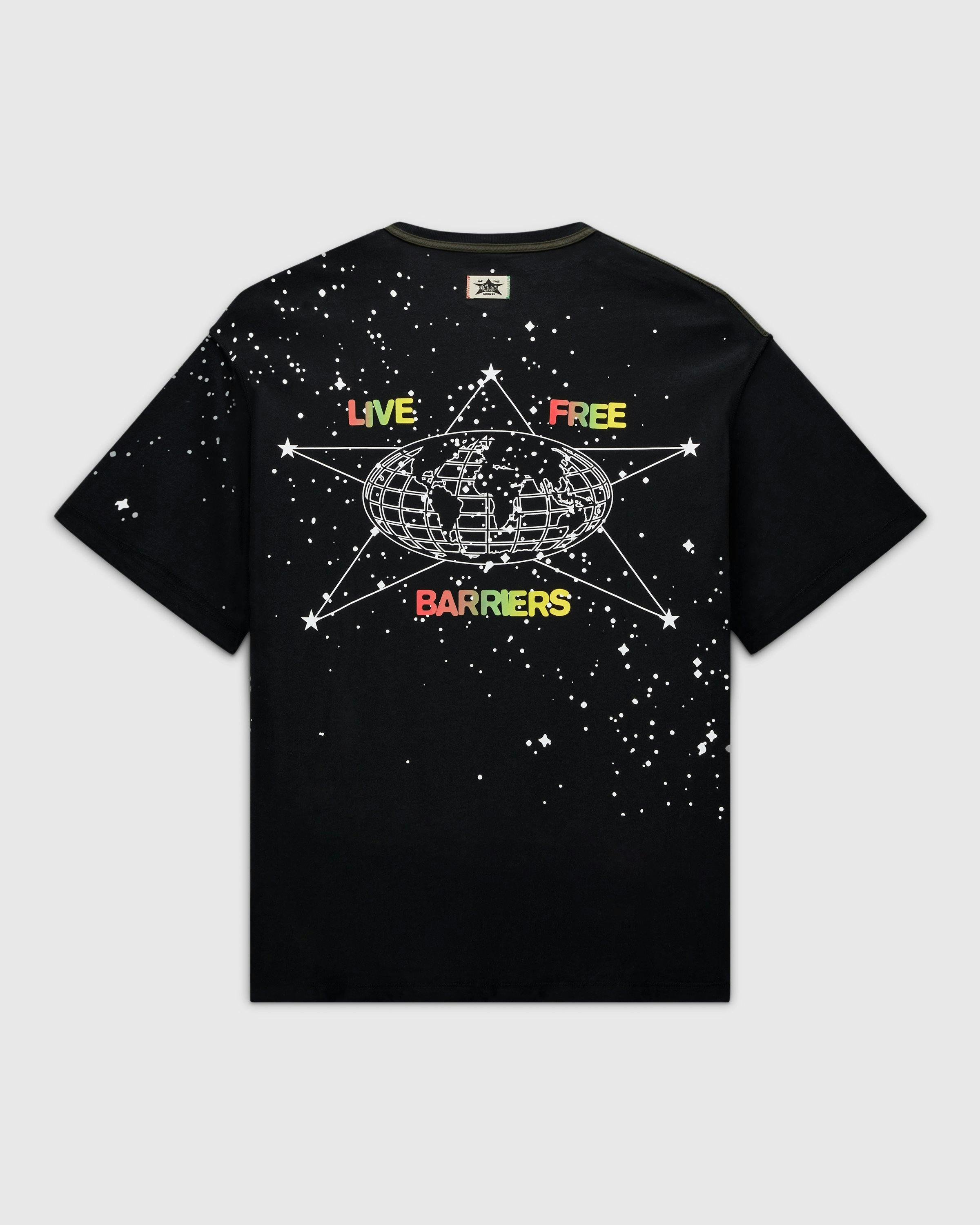 Converse x Barriers – Court Ready Crossover Tee Black | Highsnobiety Shop