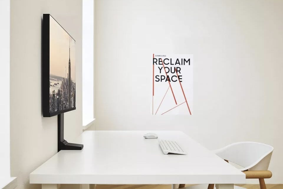 The Samsung Space Monitor Will Declutter Your Desk