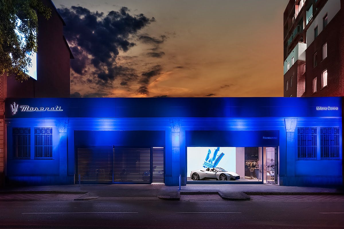 Maserati Goes Full-throttle With New Milan Store