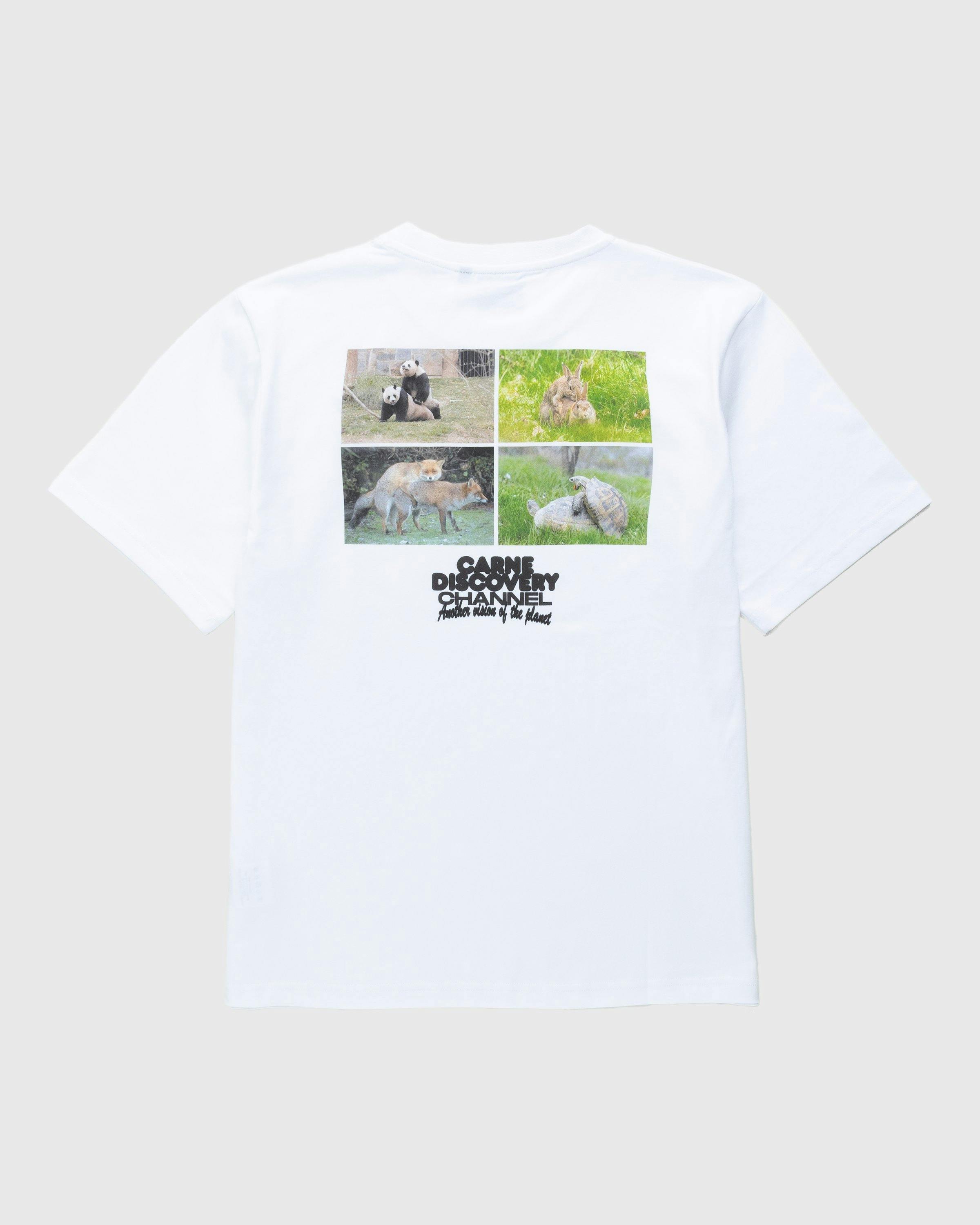 Carne Bollente – Carne Discovery Channel T-Shirt White | Highsnobiety Shop