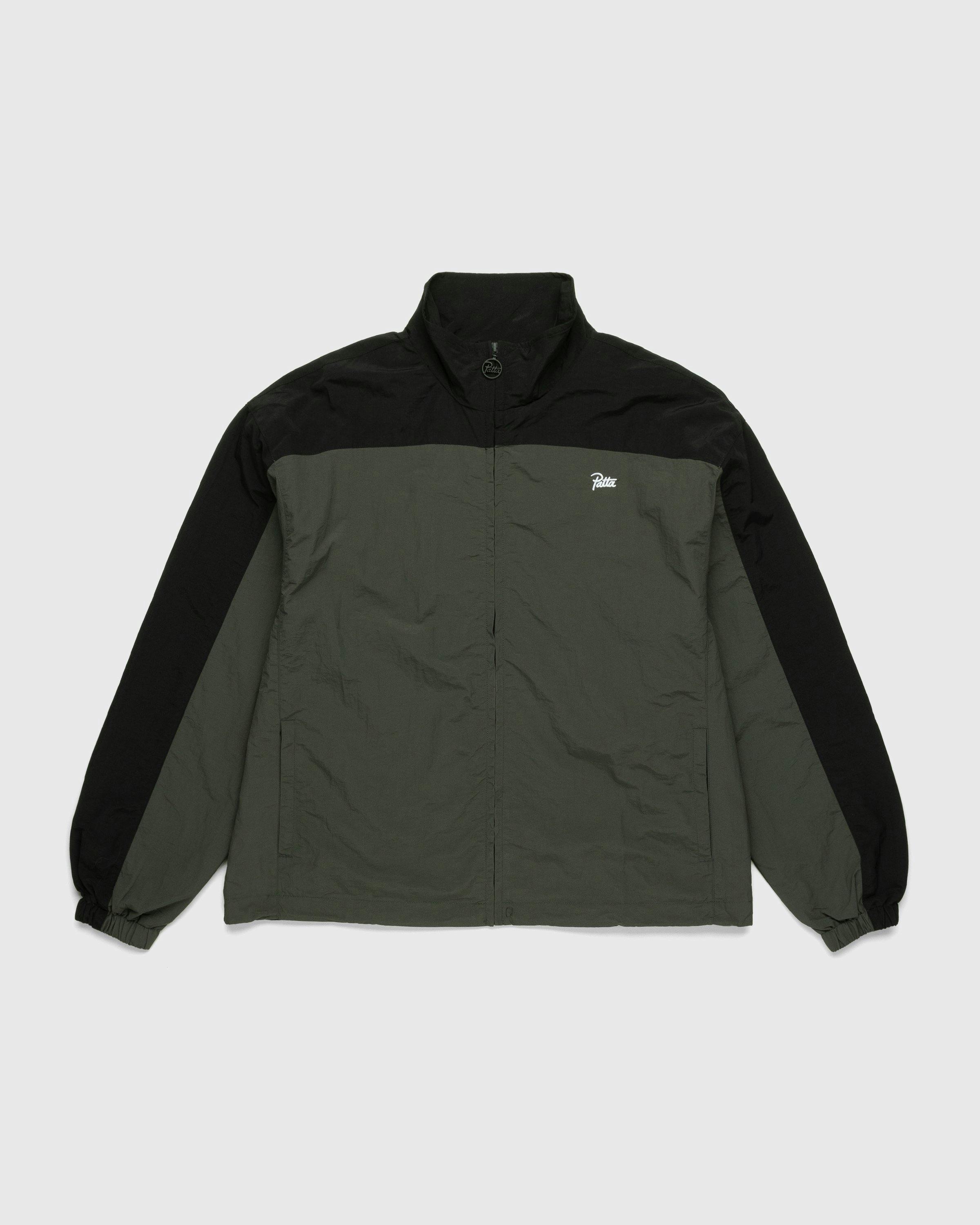 Patta – Athletic Track Jacket Black/Charcoal Grey | Highsnobiety Shop