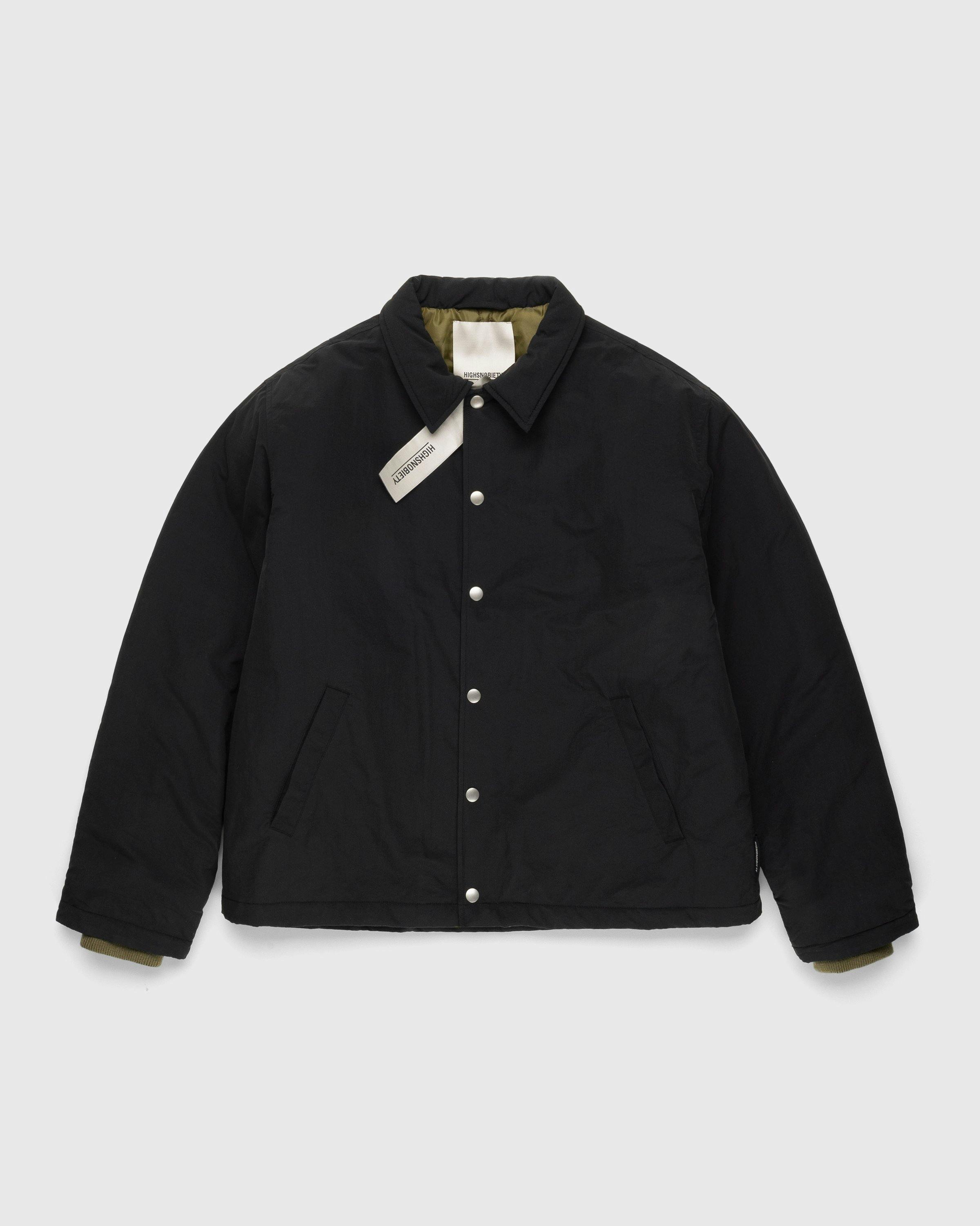 Highsnobiety – Insulated Coach Jacket Black | Highsnobiety Shop