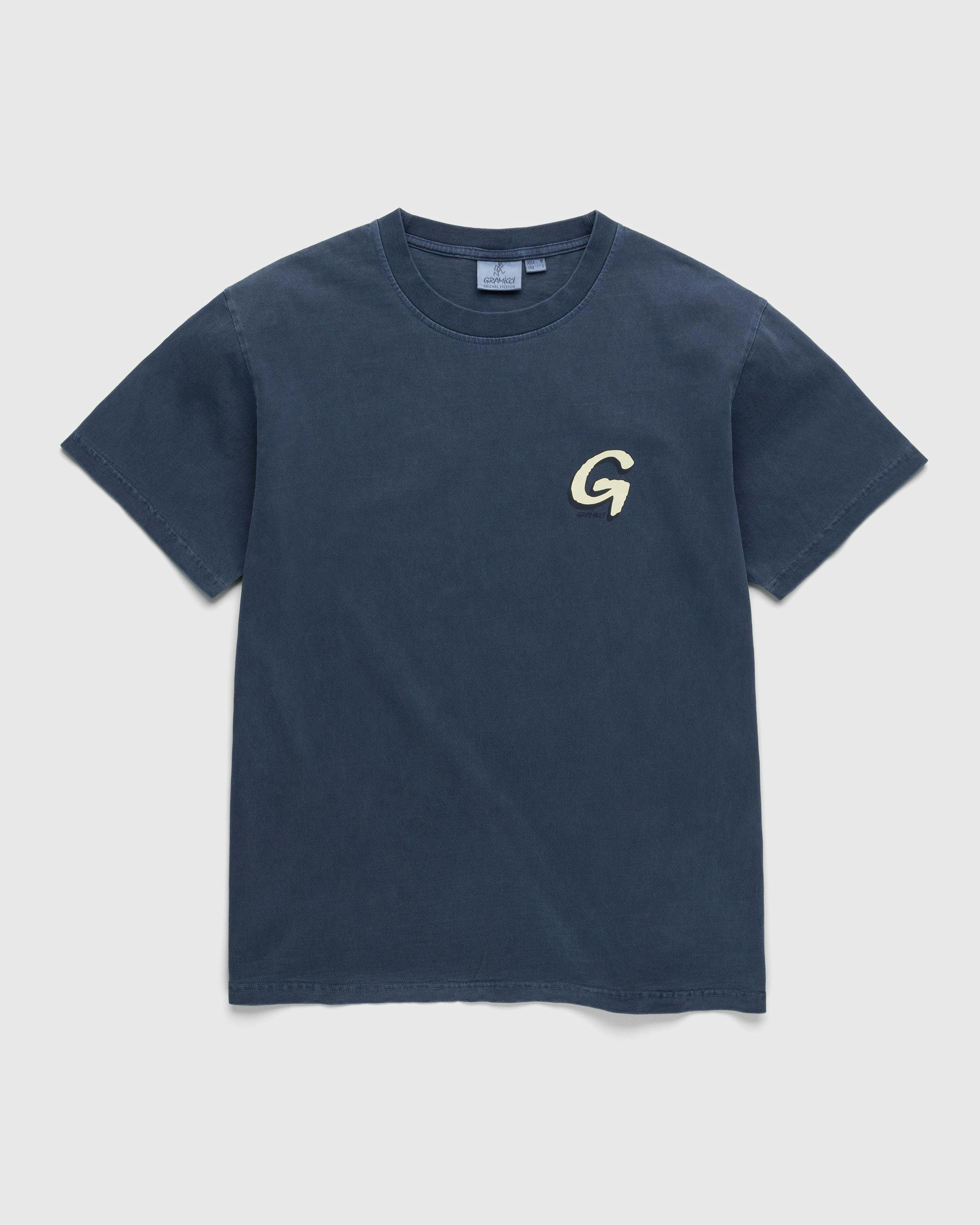 Gramicci – Big G-Logo Tee Navy Pigment | Highsnobiety Shop