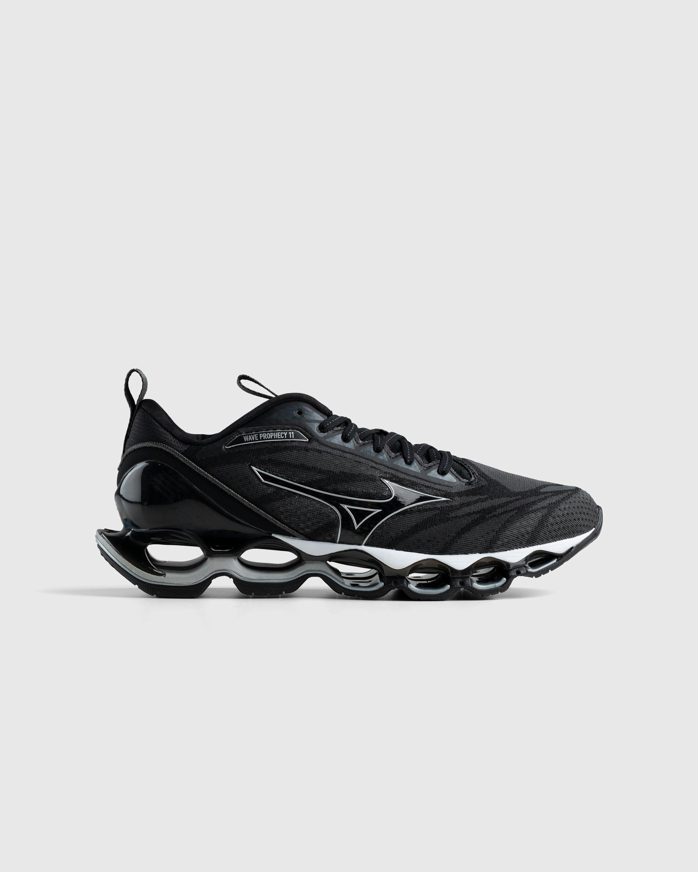 Mizuno – Wave Prophecy 11 Dark Shadow/Silver/Black | Highsnobiety Shop