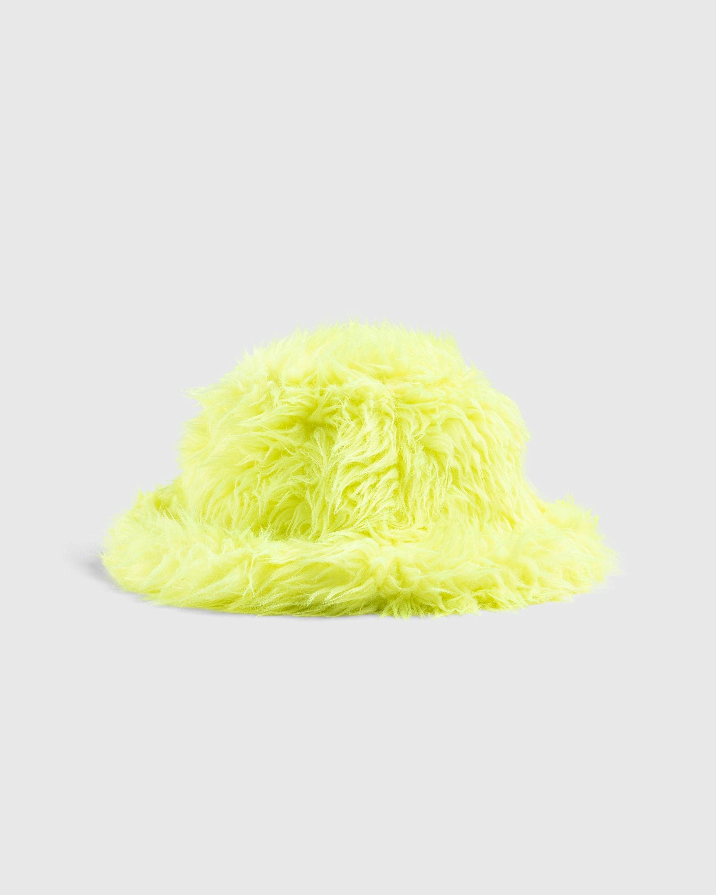 Acne Studios – Fuzzy Bucket Hat Yellow | Highsnobiety Shop