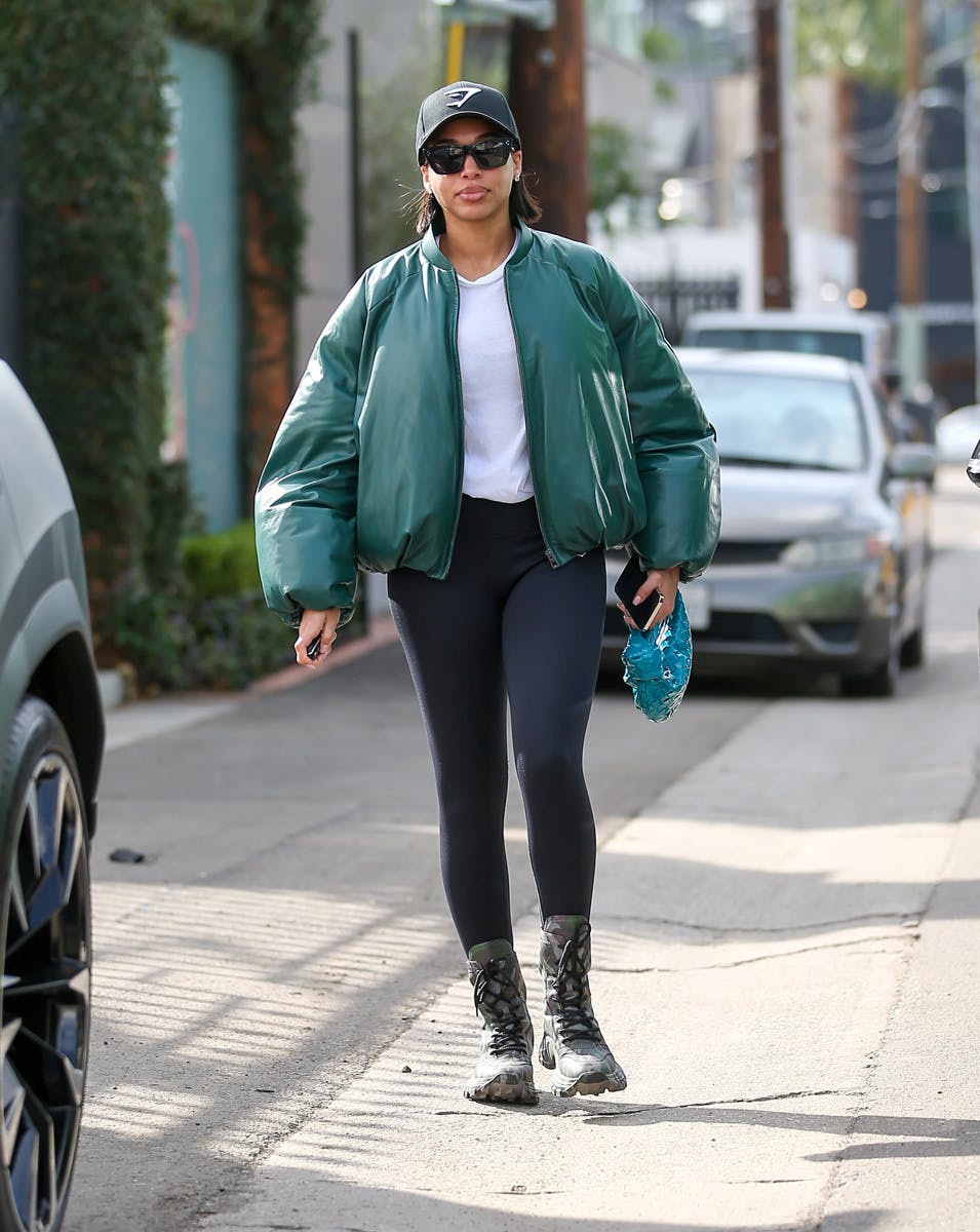 Lori Harvey Returns To Cozy Pilates ‘fits After Wild Jeans