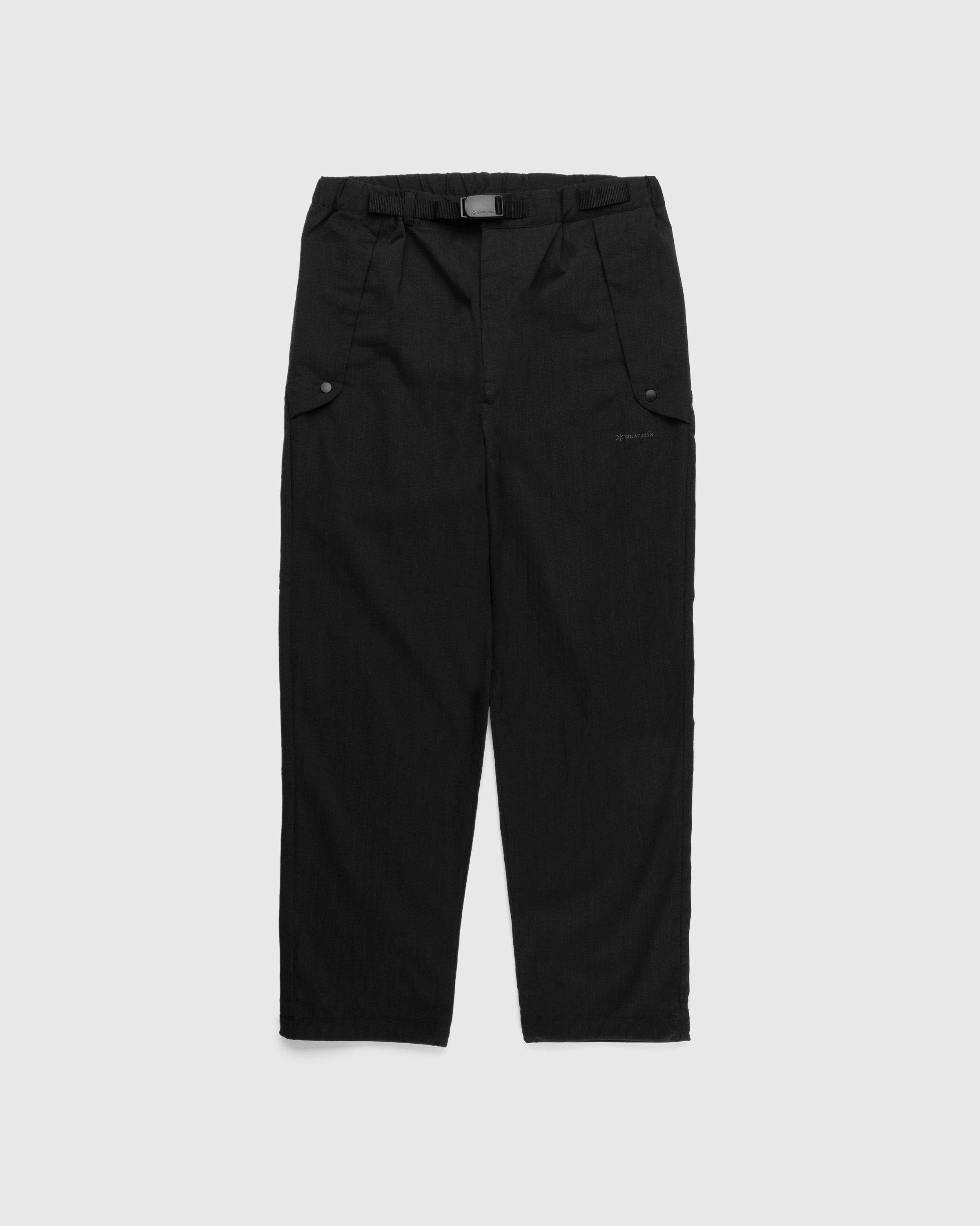 Snow Peak – Stretch FR Pants Black | Highsnobiety Shop
