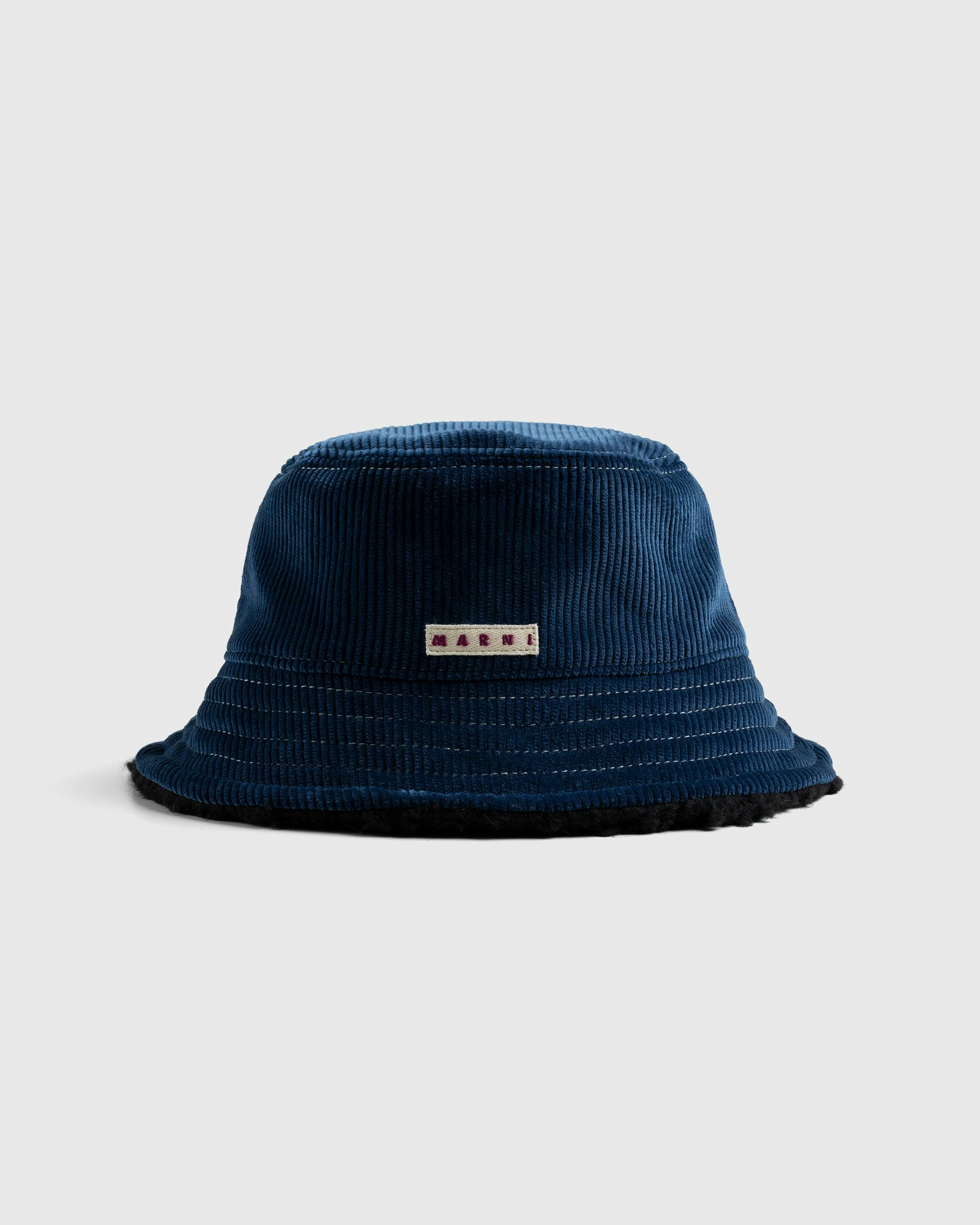Marni – Bucket Hat Blue | Highsnobiety Shop