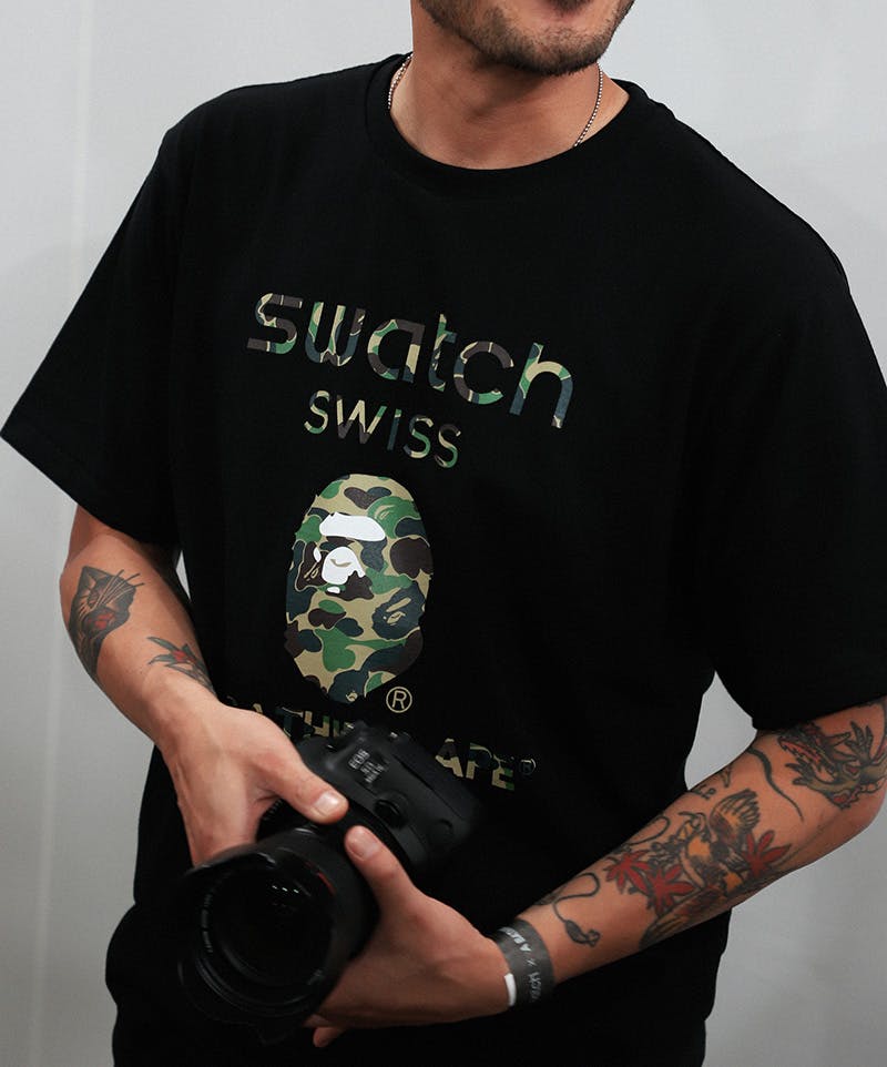 Swatch & BAPE Launch New BIG BOLD Collaboration in Tokyo