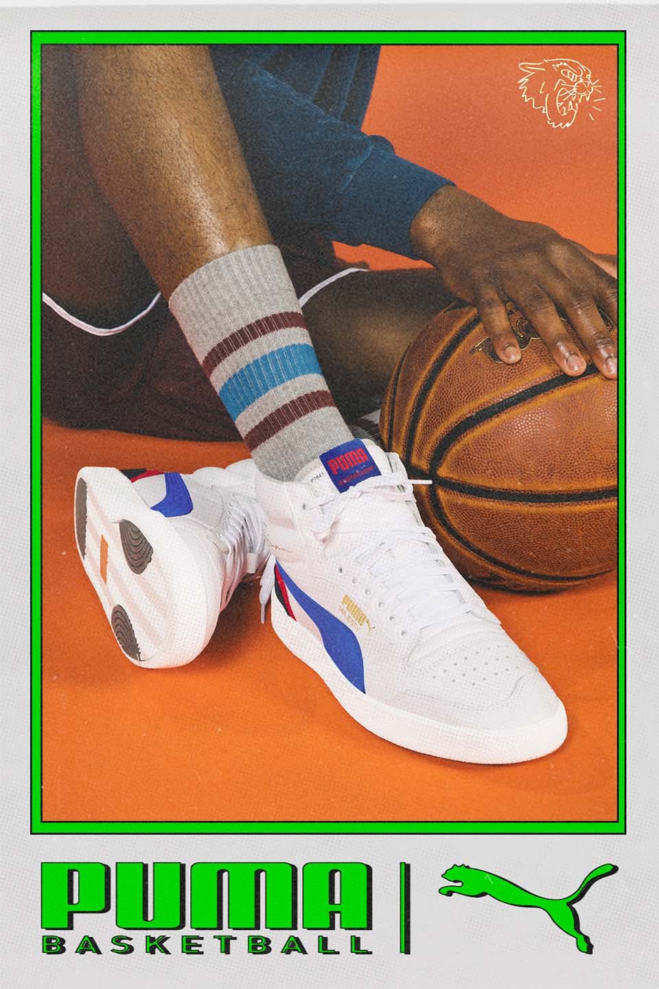 We Turned the PUMA Ralph Sampson OG Into Collectible Trading Cards
