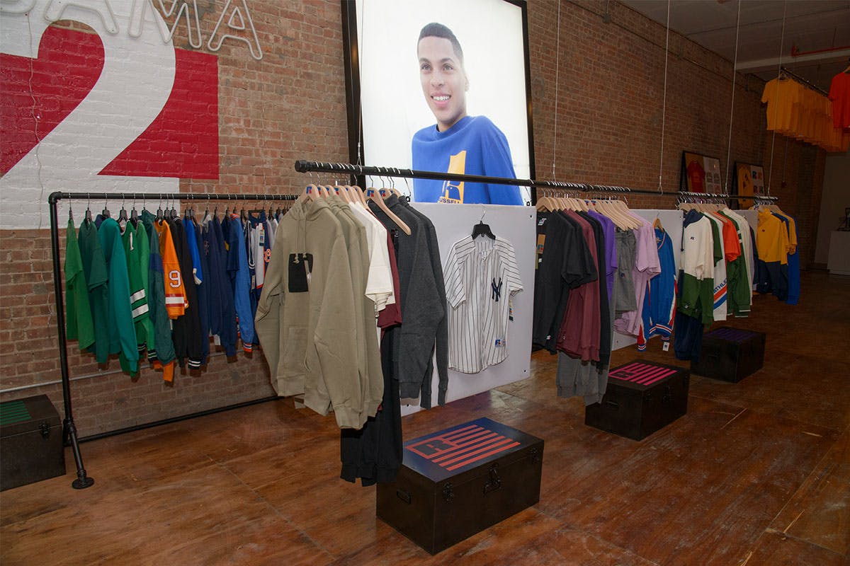 Russell Athletic’s NYC Pop-Up Is an Ode to American Sportswear