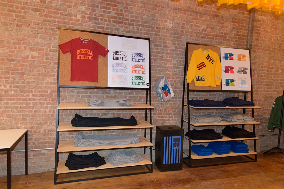 Russell Athletic’s NYC Pop-Up Is an Ode to American Sportswear
