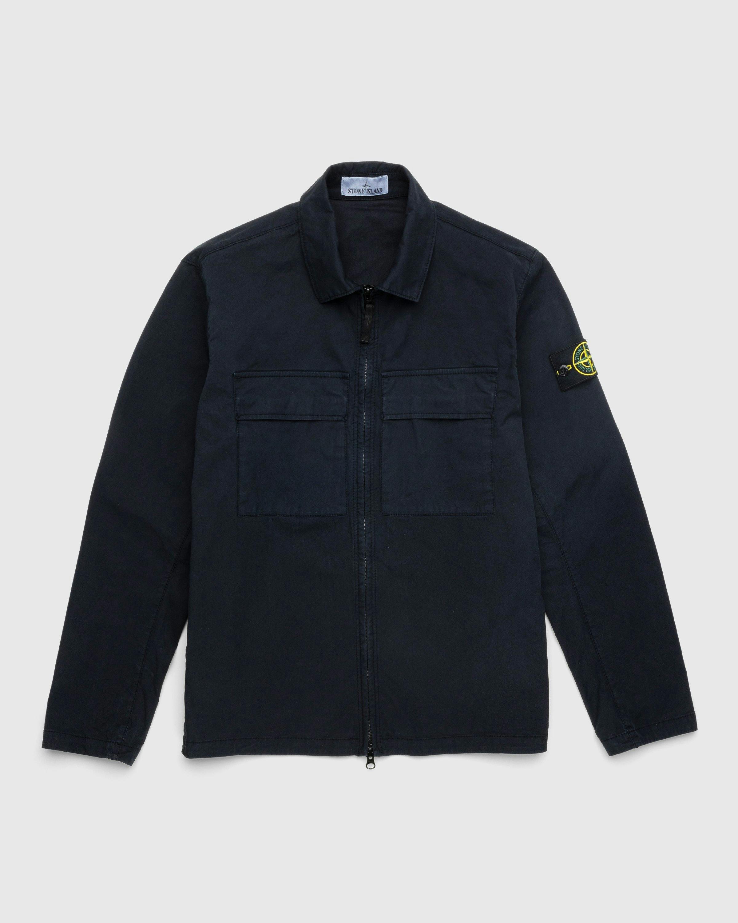 Stone Island – Overshirt Navy Blue 10210 | Highsnobiety Shop