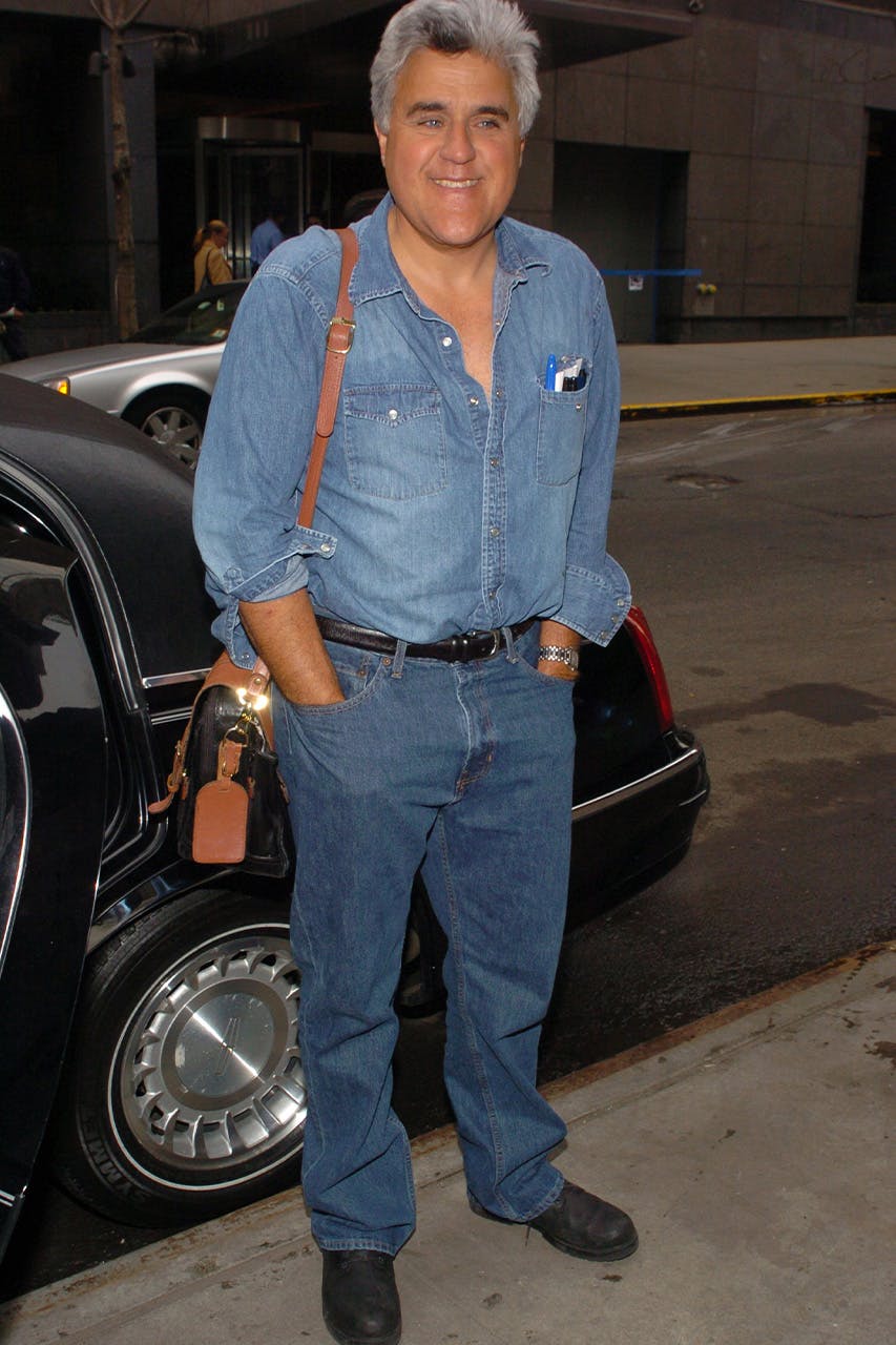 Jay Leno Is Everyone's Unlikely Double-Denim Style Icon
