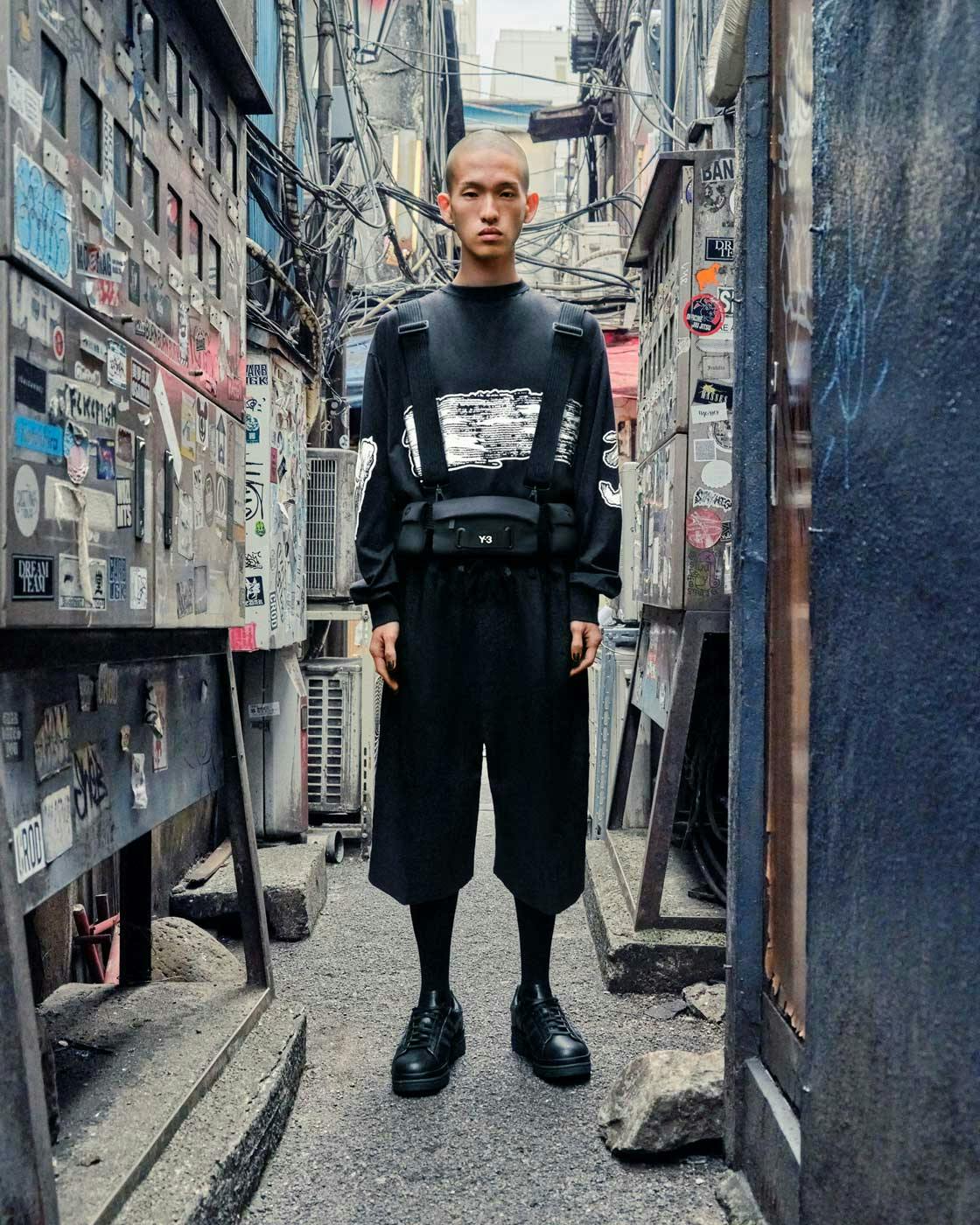 A Legendary Japanese Street Photographer Shot Y-3 SS23