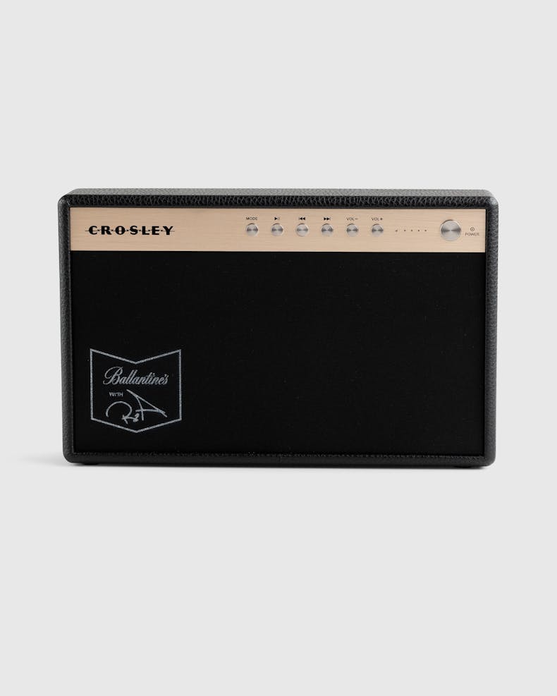 Ballantine's x Crosley – RZA C6 Record Player Black | Highsnobiety Shop