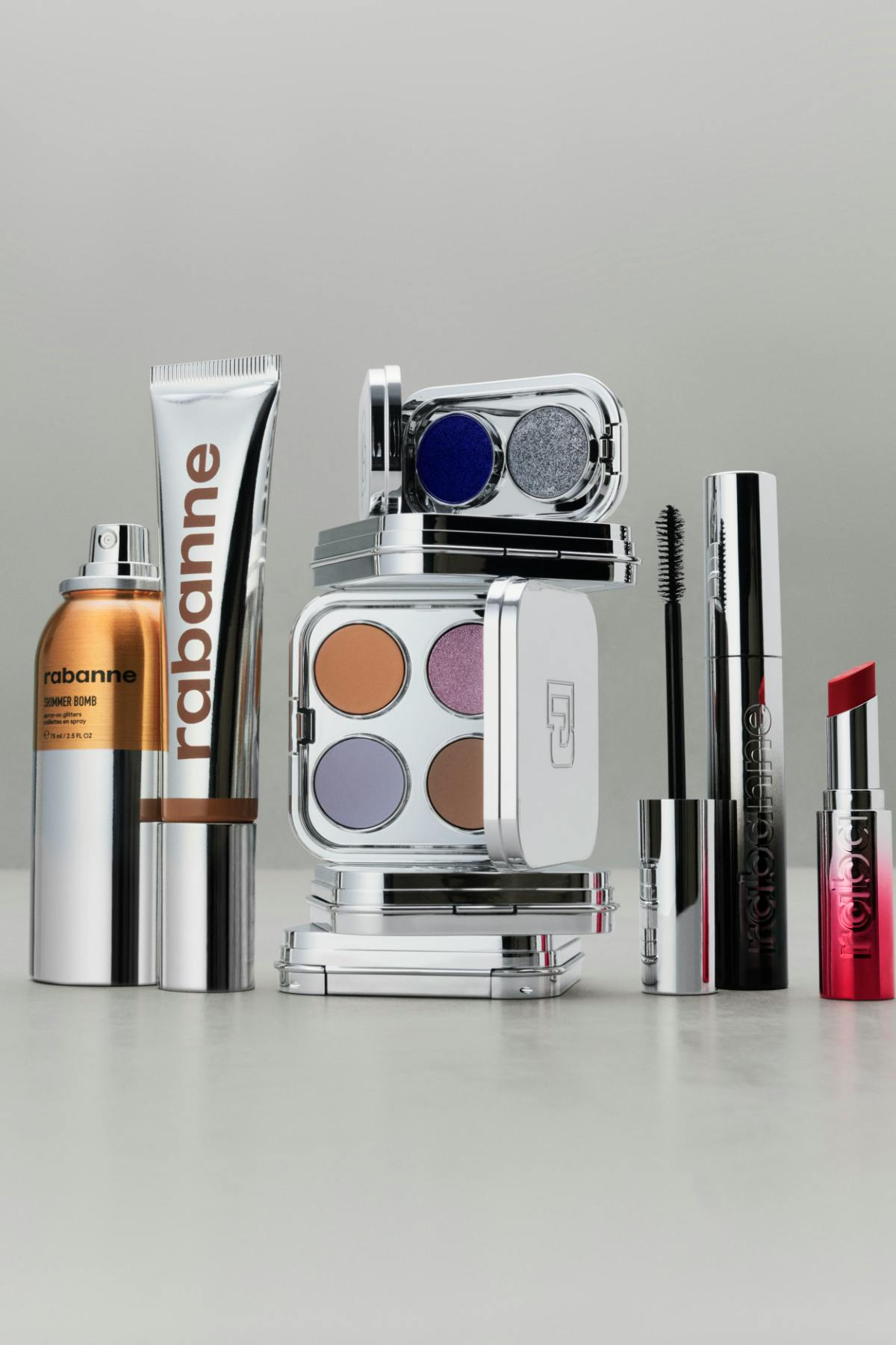 Rabanne Beauty Launches With Slick, Space Age-y Makeup