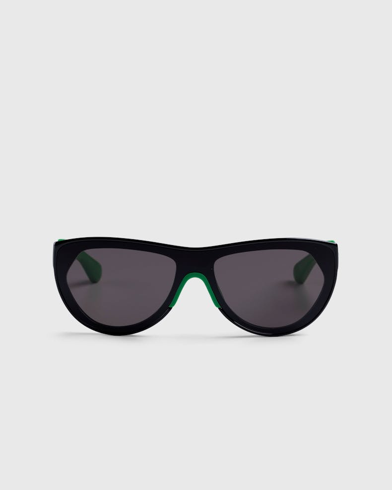 Saint Laurent – SL 572 Square Frame Sunglasses Black/Crystal ...