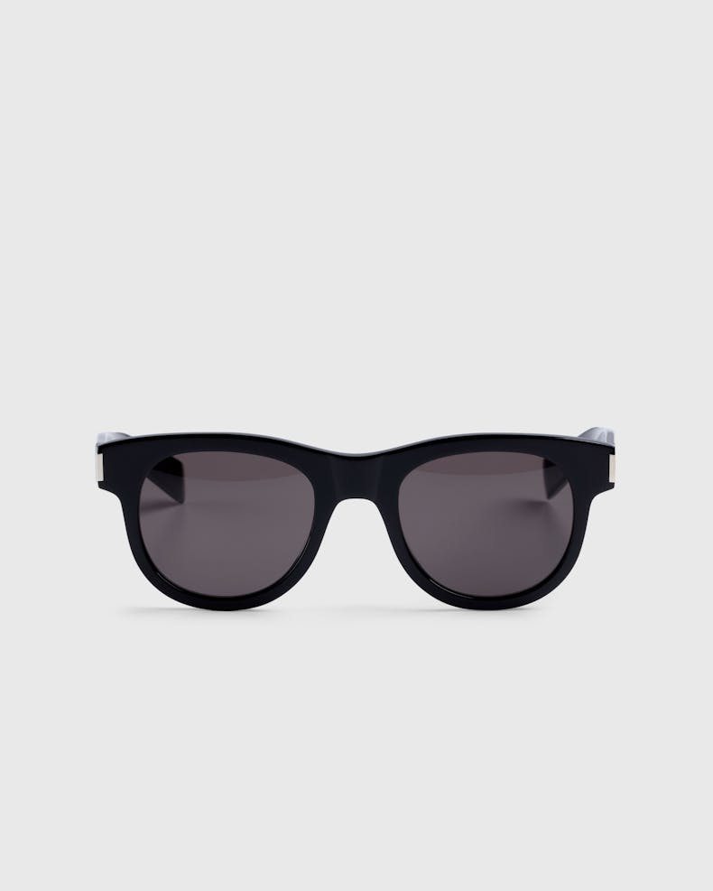 Saint Laurent – SL 572 Square Frame Sunglasses Black/Crystal ...