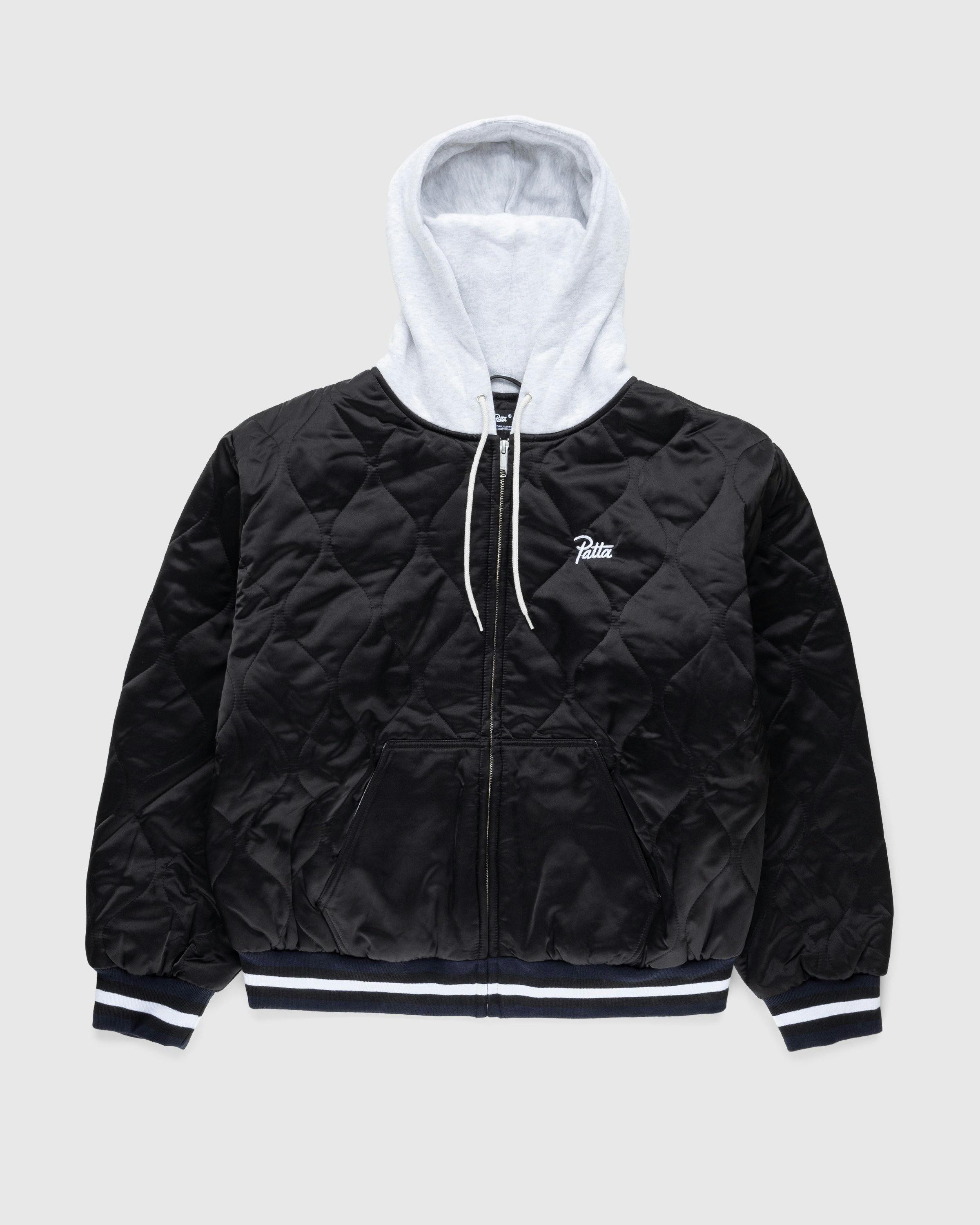 Patta – Hooded Bomber Jacket Black | Highsnobiety Shop