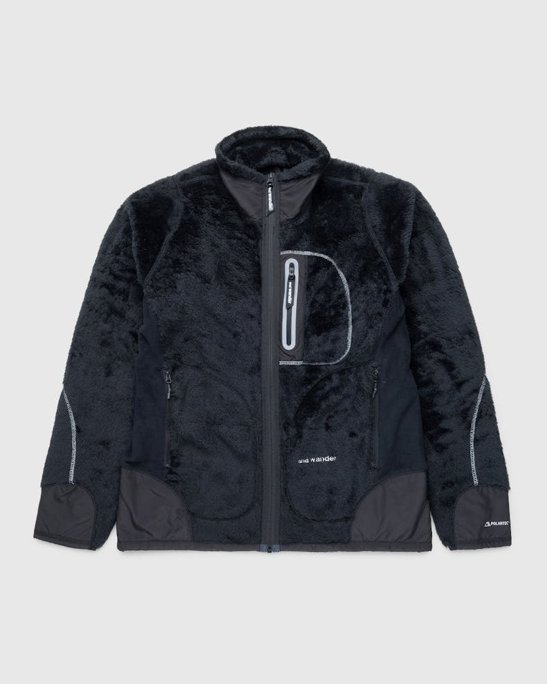 And Wander – Dry Easy Denim Wide Pants Black | Highsnobiety Shop