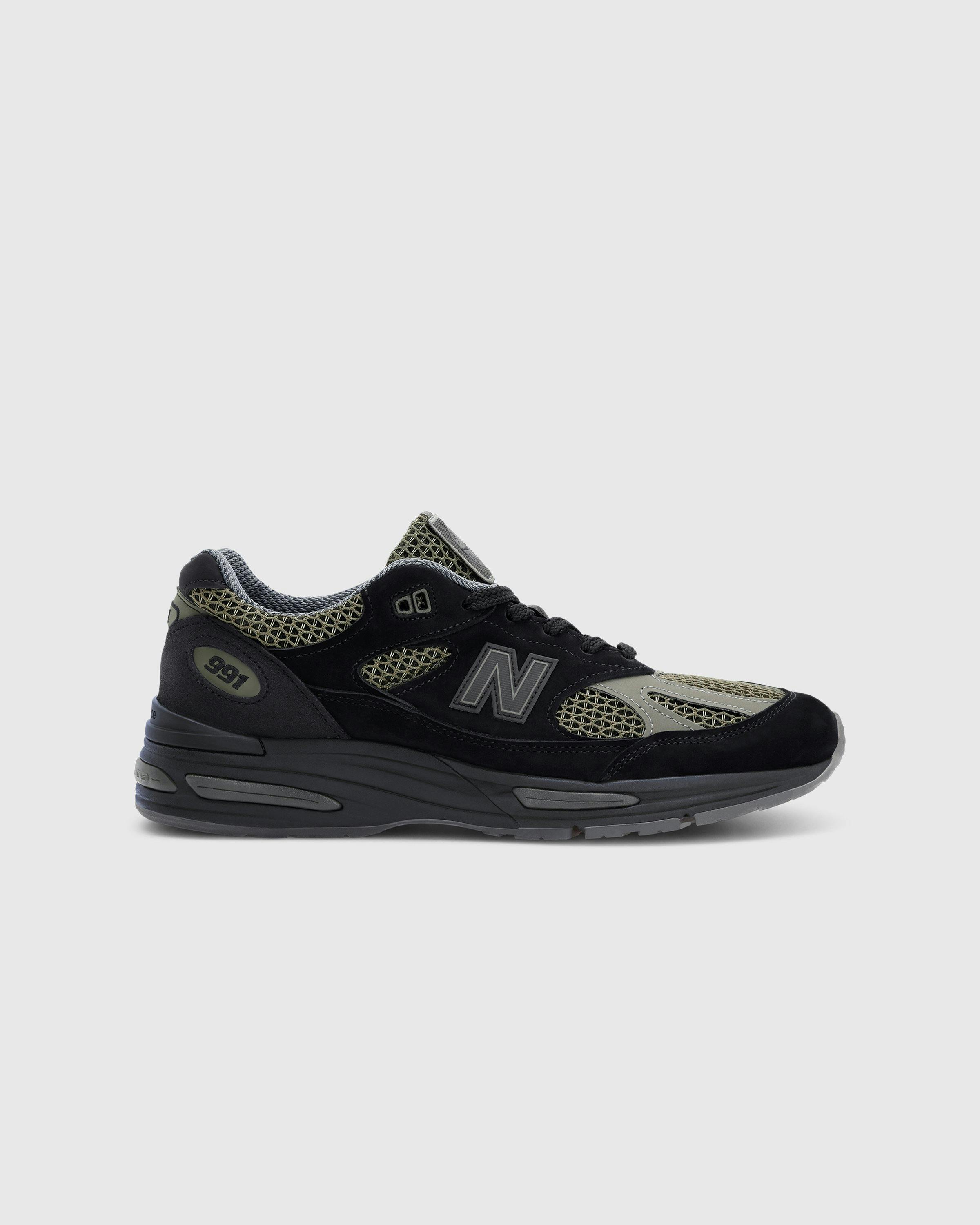 New Balance x Stone Island – MADE in UK 991v2 Black/Olive ...