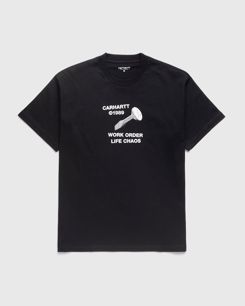 Carhartt WIP – Liquid Script Cap Black | Highsnobiety Shop