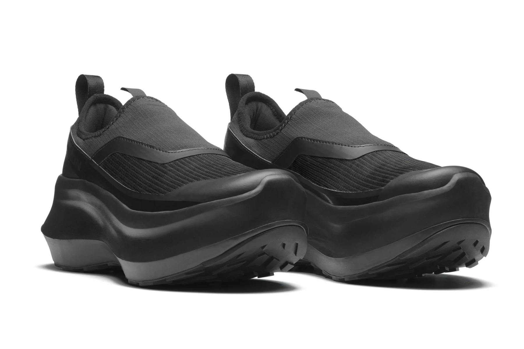 CDG Made Salomon’s Slip-On Platform Shoes Hella Chunky