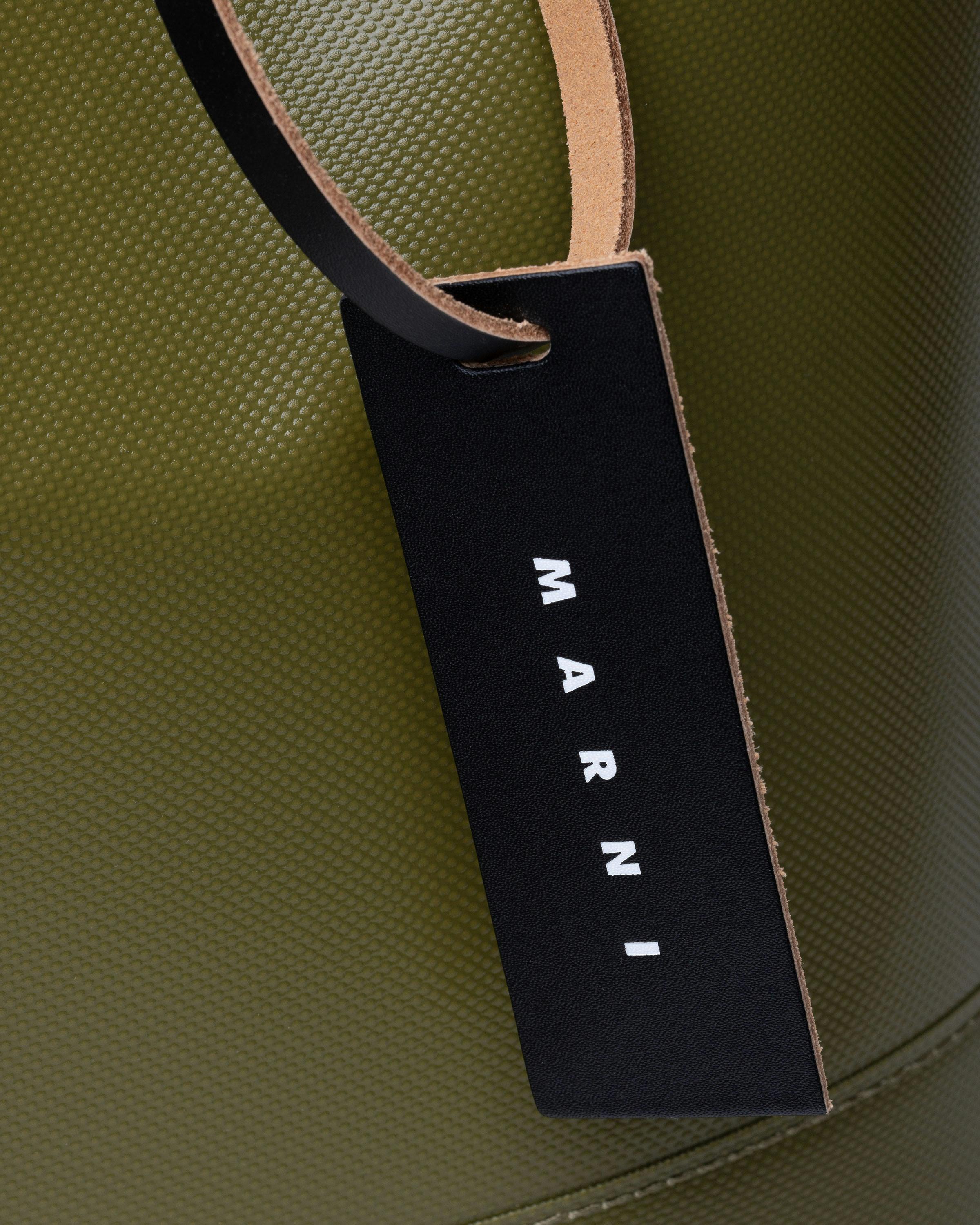 Marni – Tote Bag Olive Green | Highsnobiety Shop