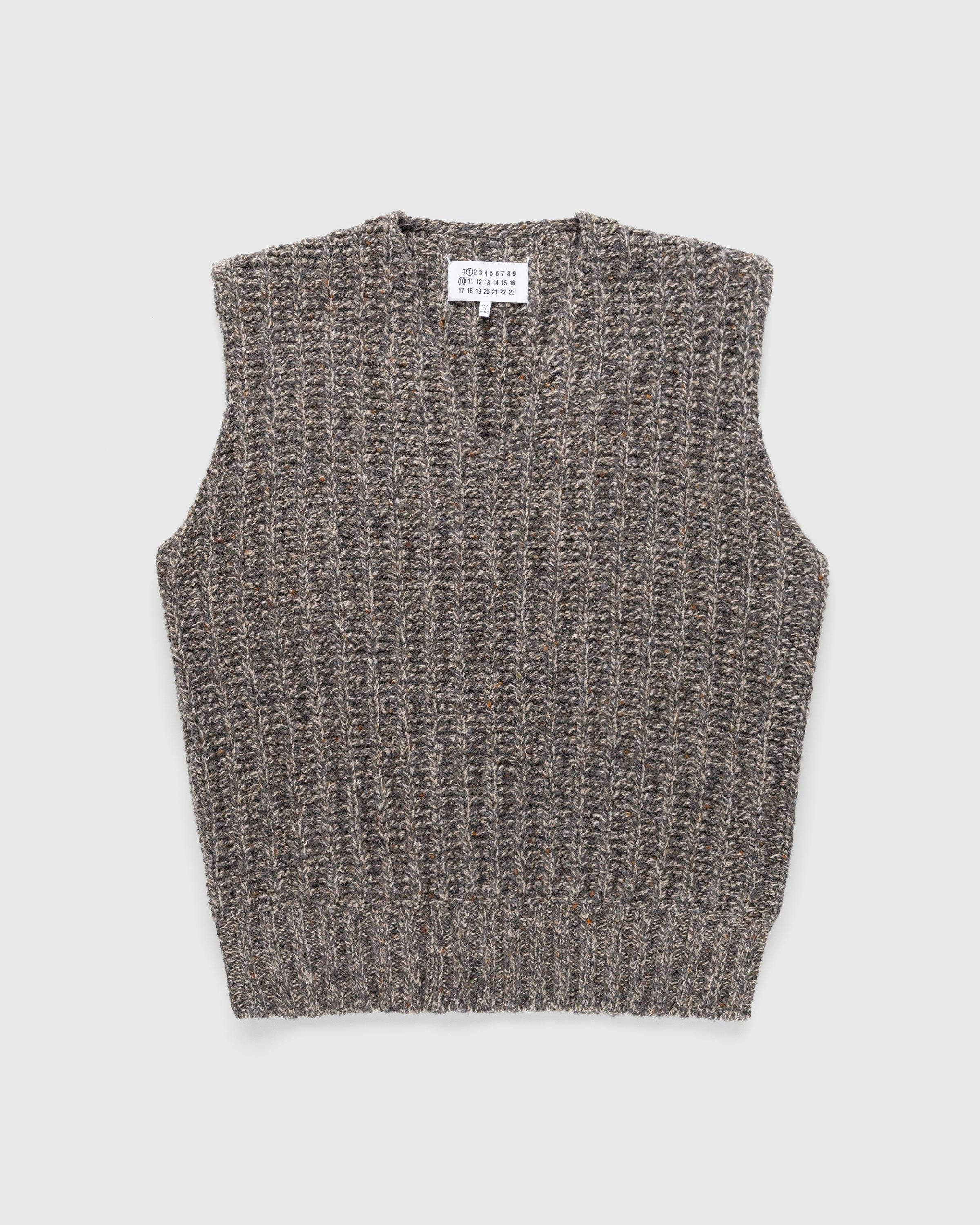 Maison Margiela – Wool Gilet Medium Brown | Highsnobiety Shop