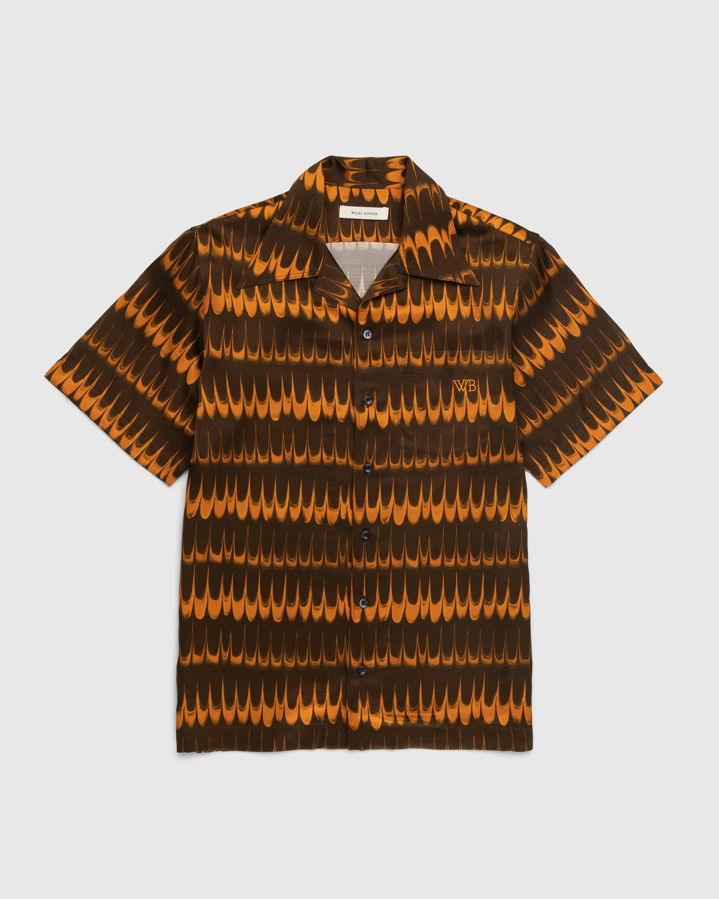 Wales Bonner – Rhythm Shirt Brown | Highsnobiety Shop
