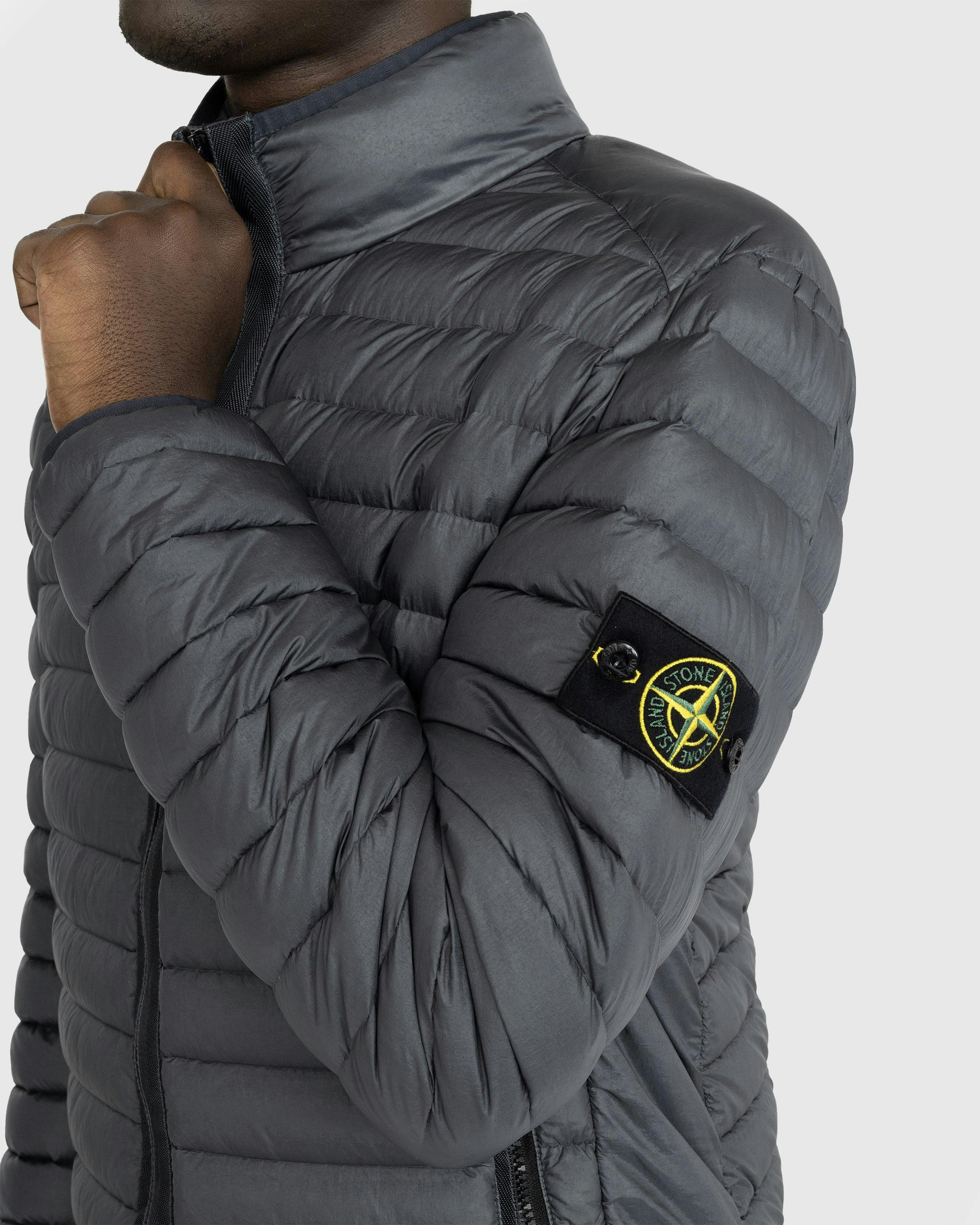 Stone Island – Packable Recycled Nylon Down Jacket Lead Grey ...