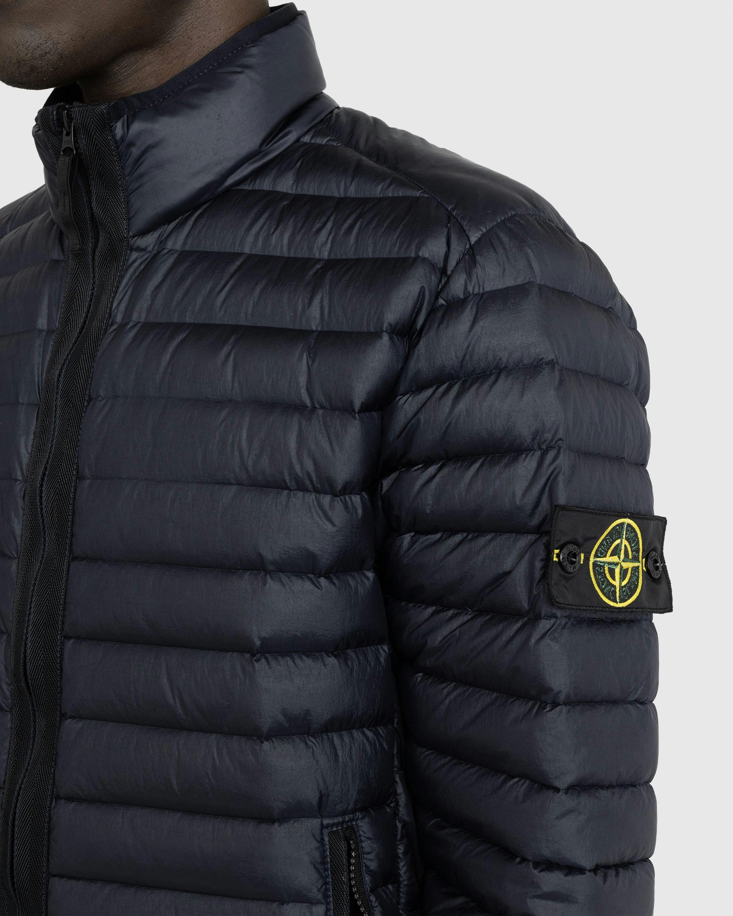Stone Island – Packable Recycled Nylon Down Jacket Navy Blue ...