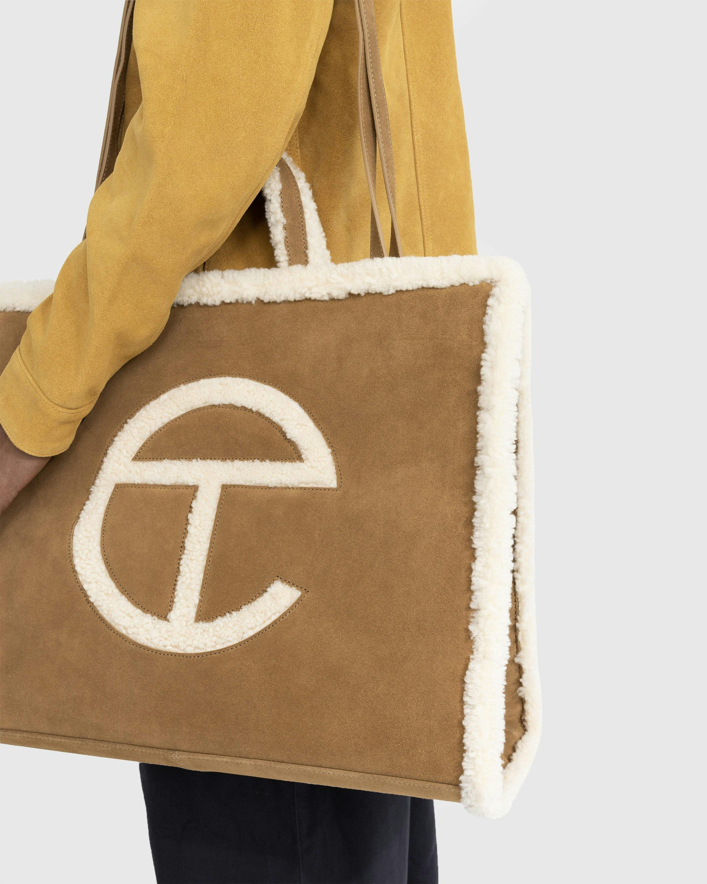 Ugg x Telfar – Suede Large Shopper Chestnut | Highsnobiety Shop