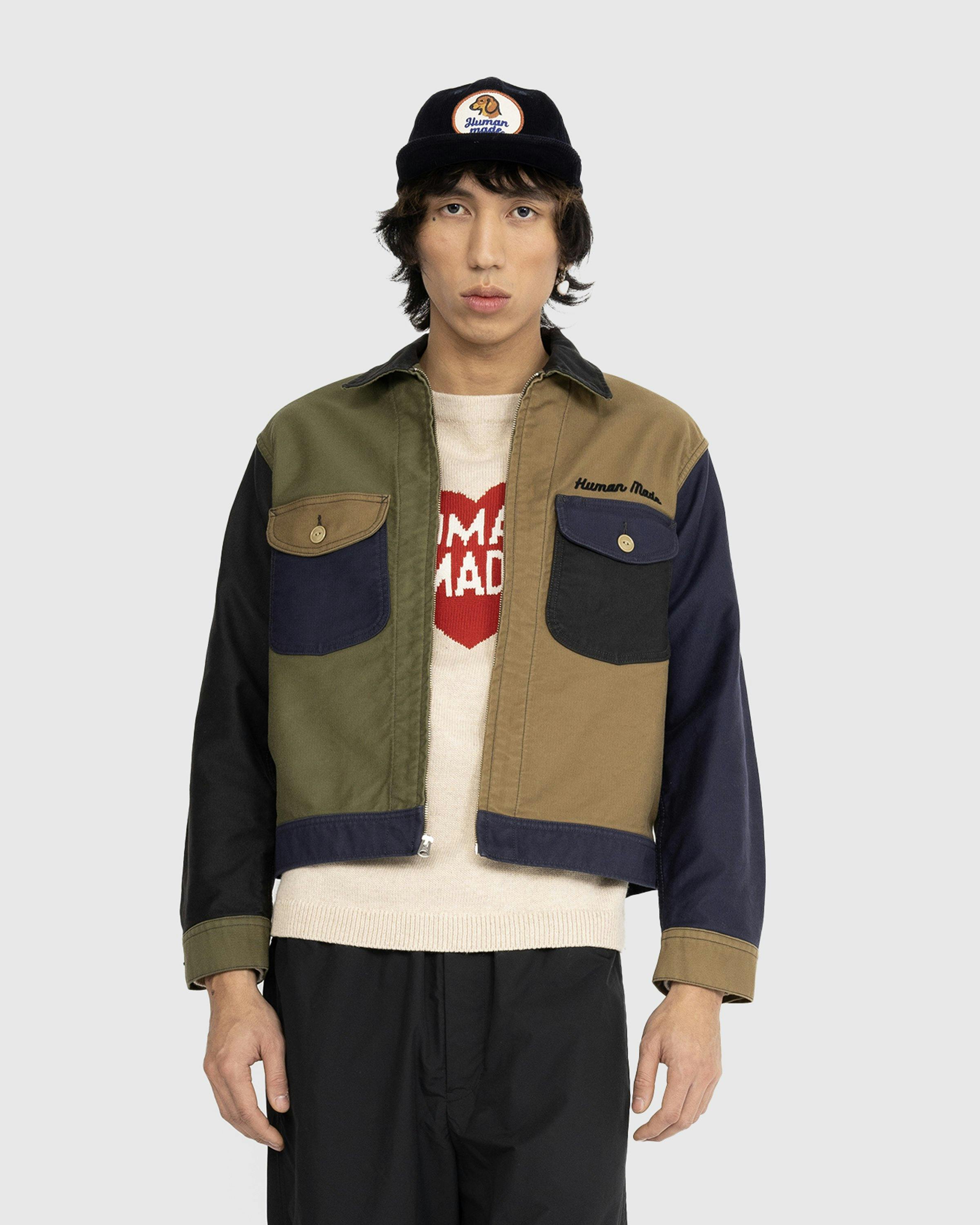 Human Made – Zip-Up Work Jacket Navy | Highsnobiety Shop