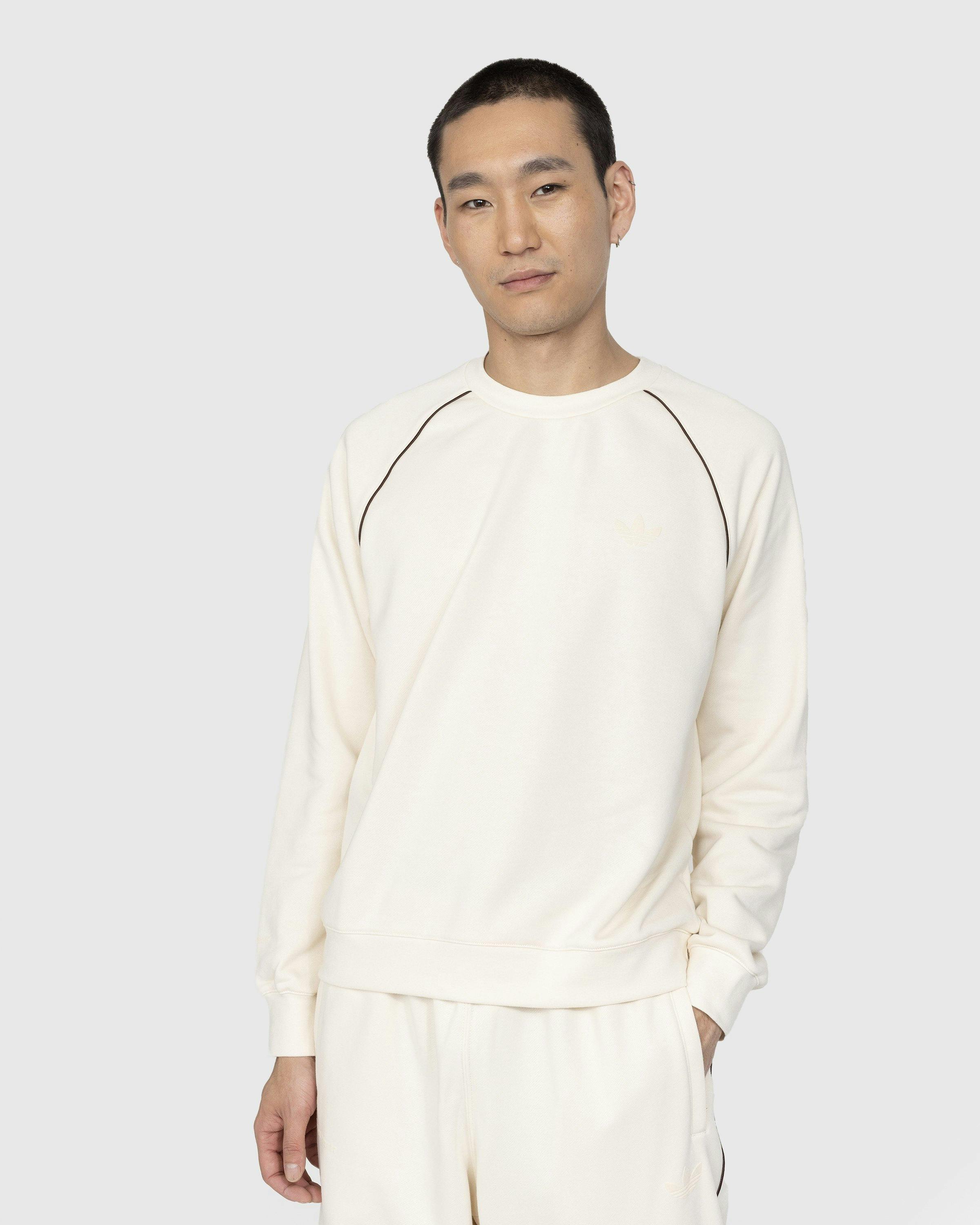 Adidas x Wales Bonner – Crewneck Sweater Wonder White | Highsnobiety Shop