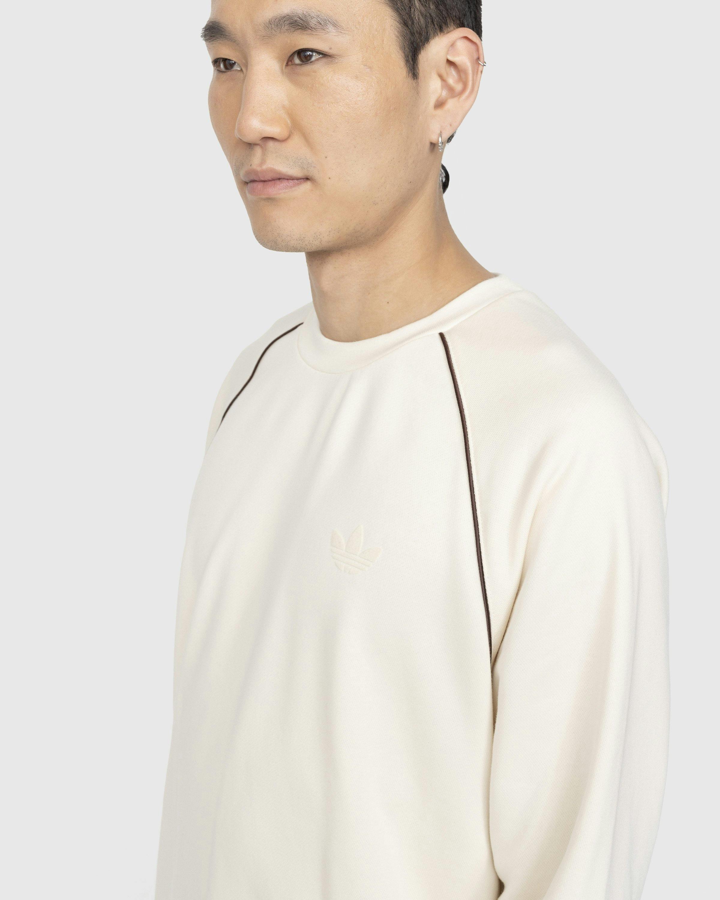 Adidas x Wales Bonner – Crewneck Sweater Wonder White | Highsnobiety Shop