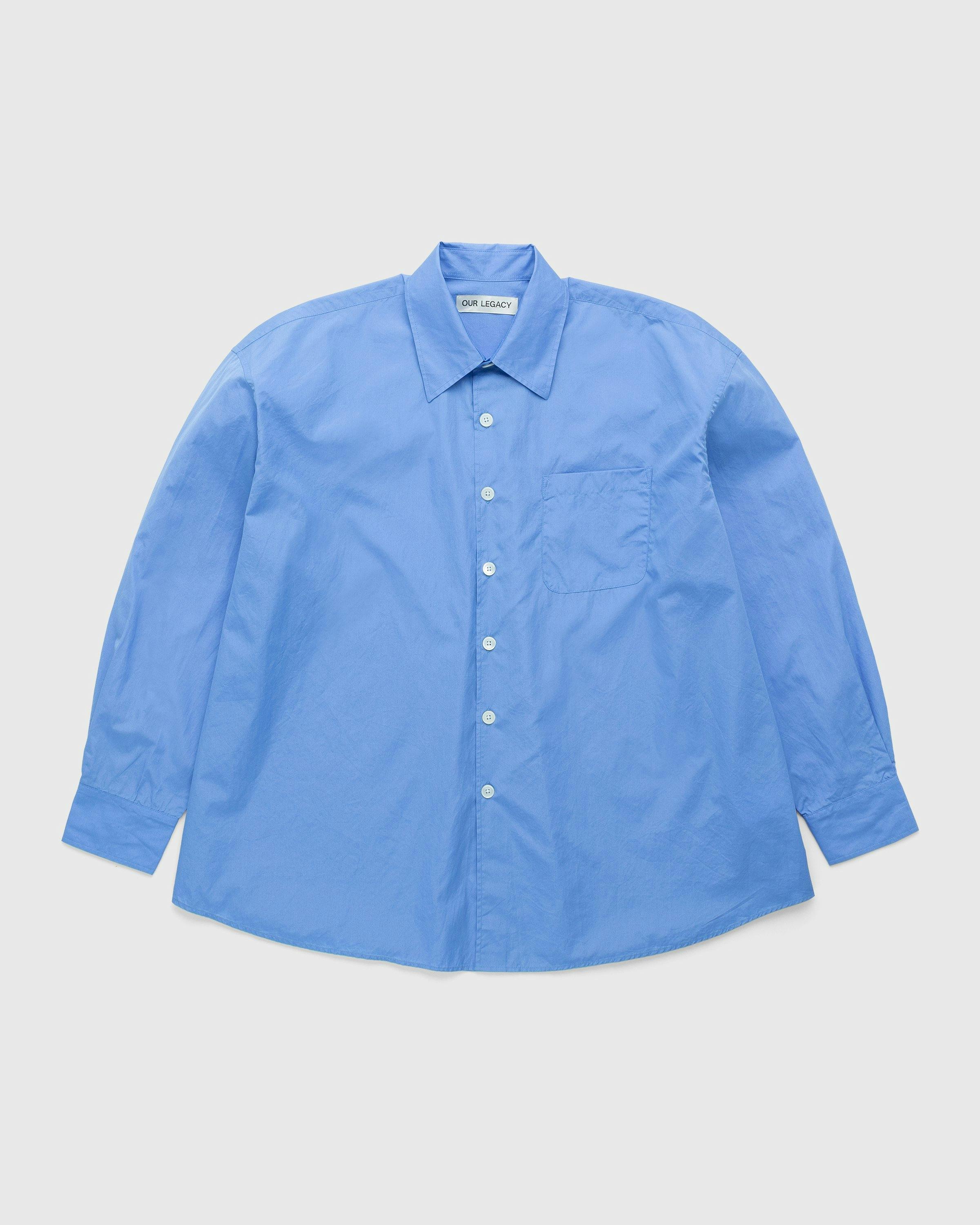 Our Legacy – Borrowed Shirt Blue | Highsnobiety Shop