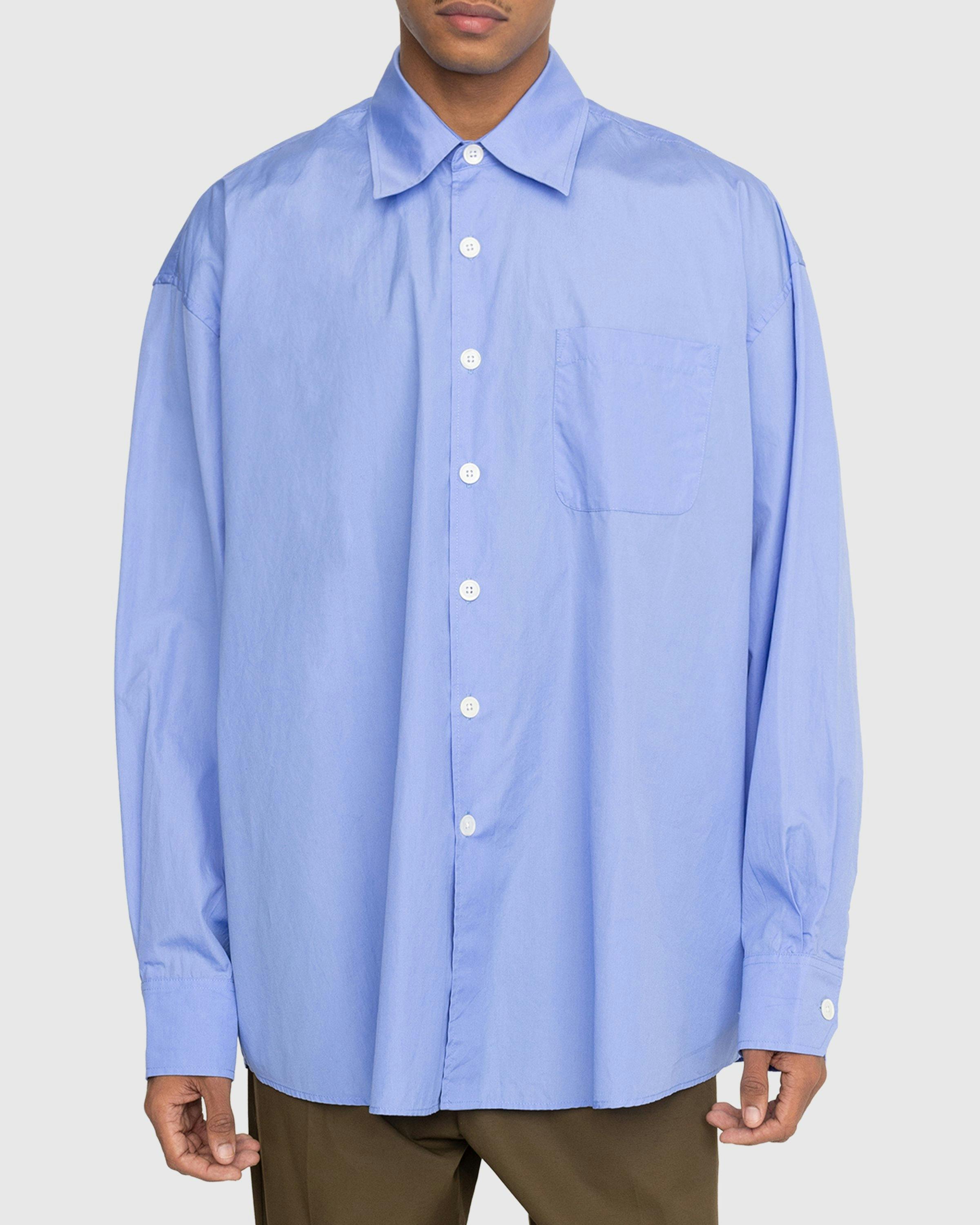 Our Legacy – Borrowed Shirt Blue | Highsnobiety Shop