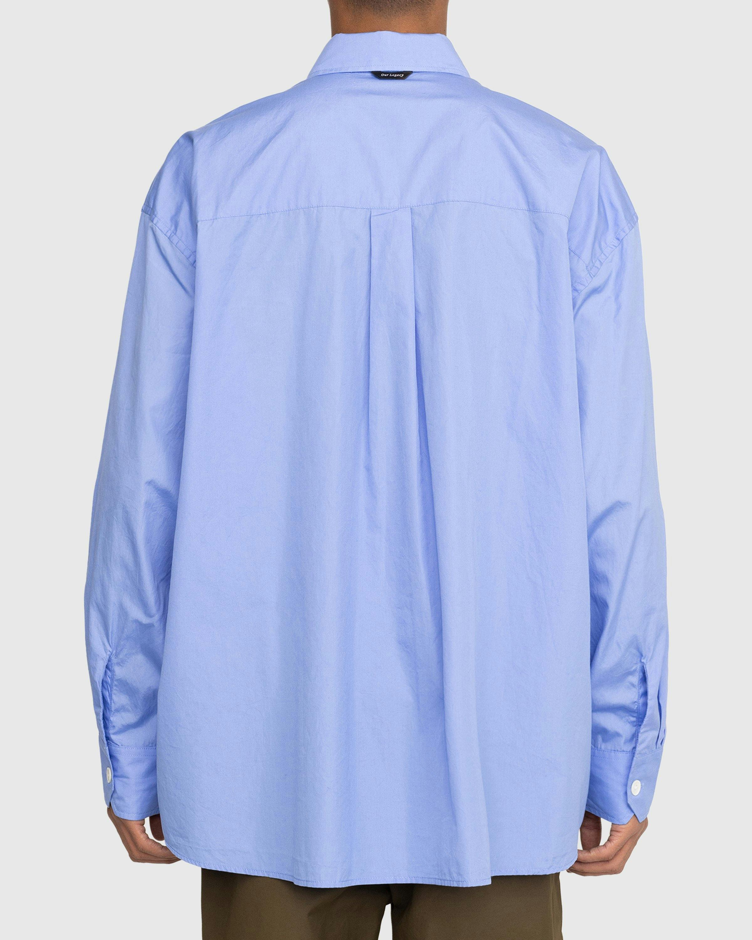 Our Legacy – Borrowed Shirt Blue | Highsnobiety Shop
