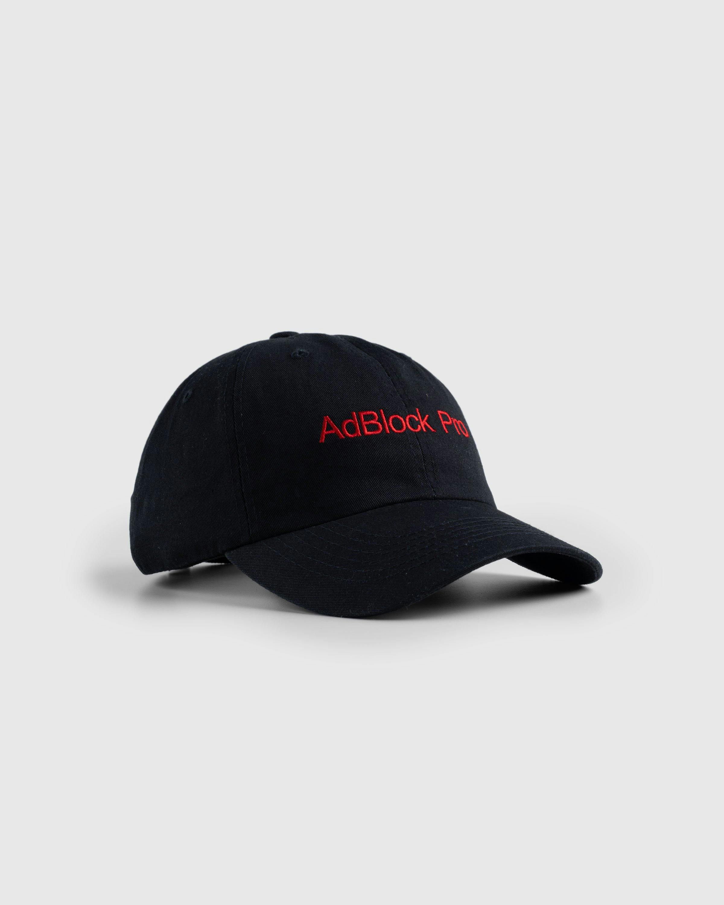HO HO COCO – Adblock Pro Cap Black/Red | Highsnobiety Shop