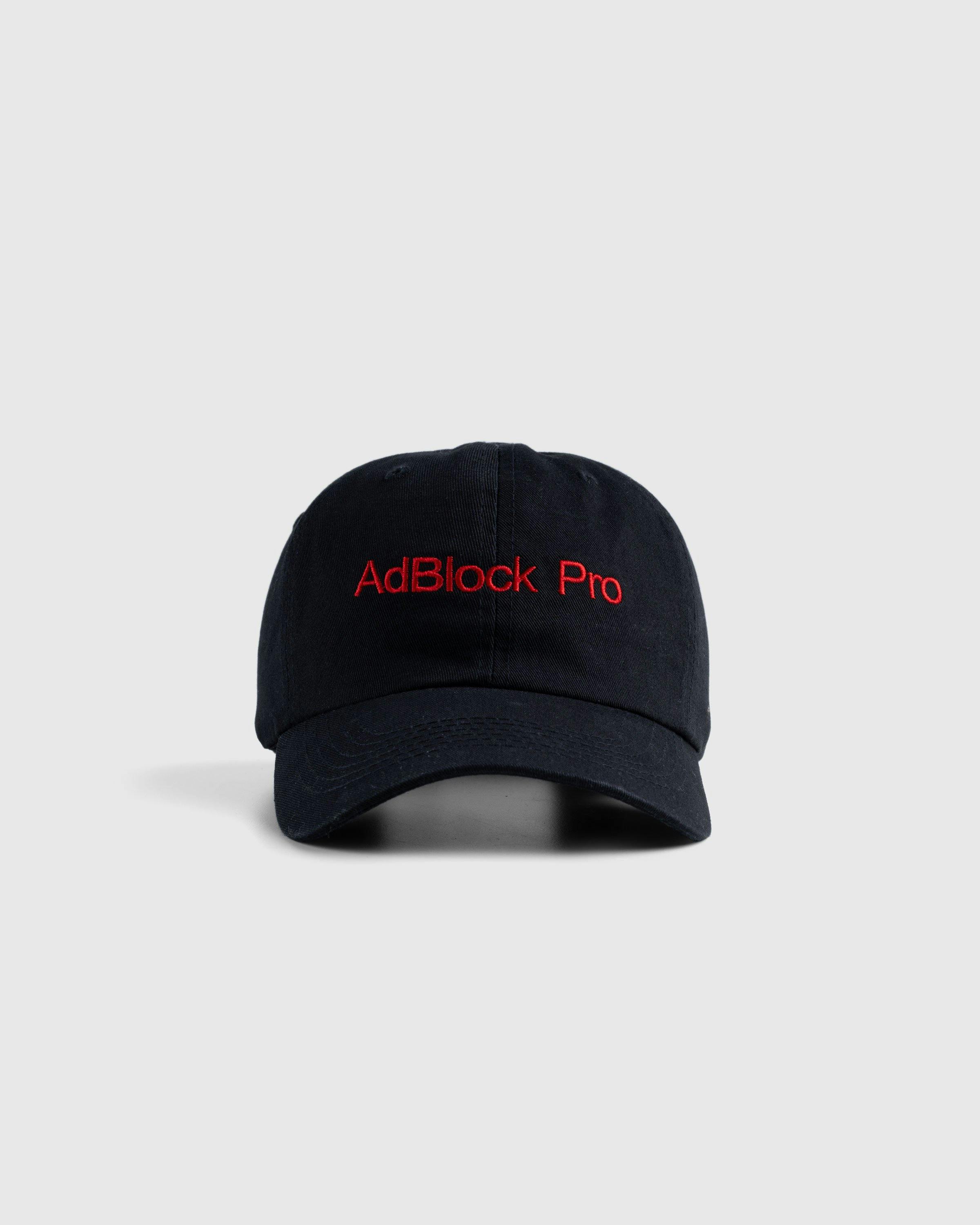 HO HO COCO – Adblock Pro Cap Black/Red | Highsnobiety Shop