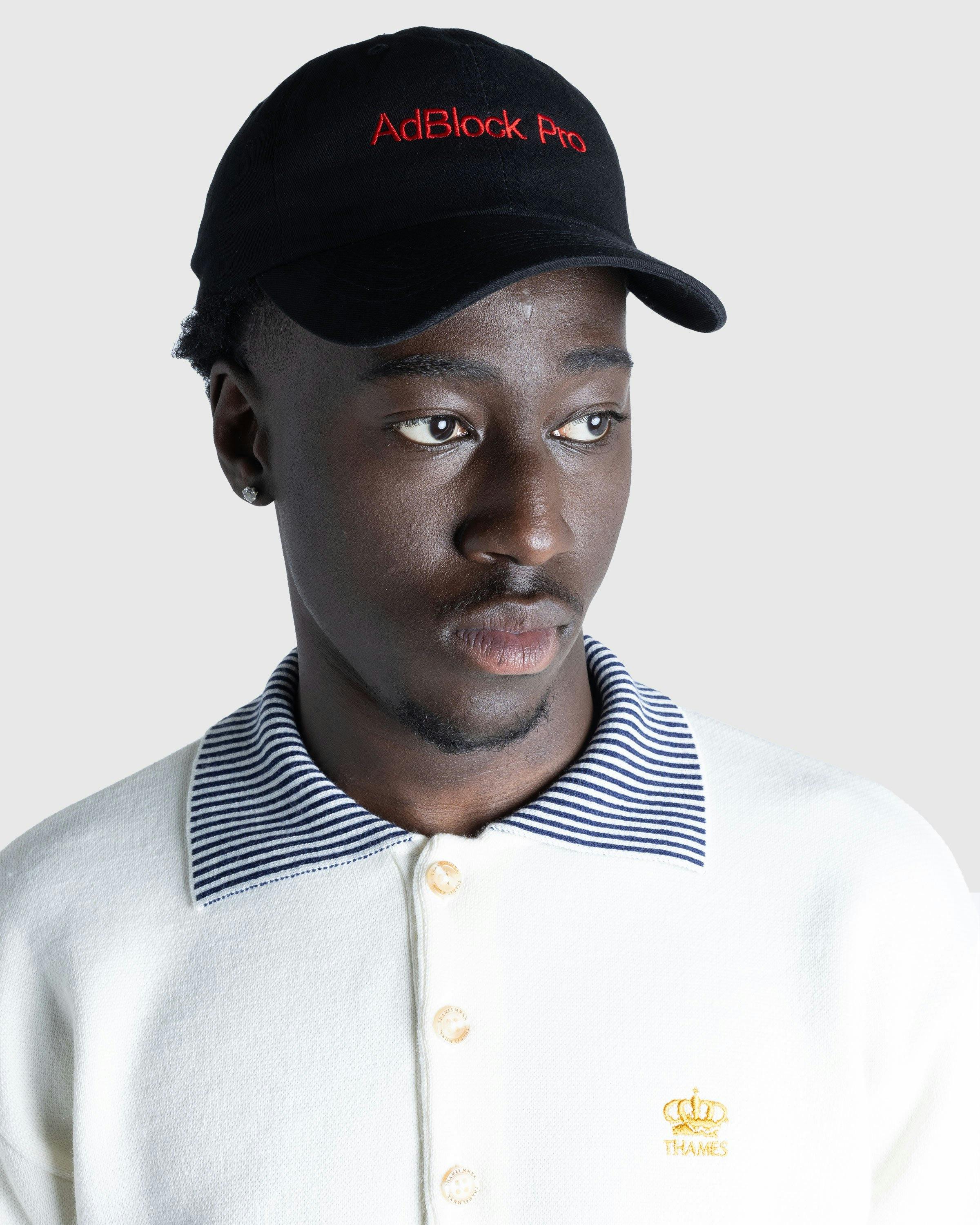 HO HO COCO – Adblock Pro Cap Black/Red | Highsnobiety Shop