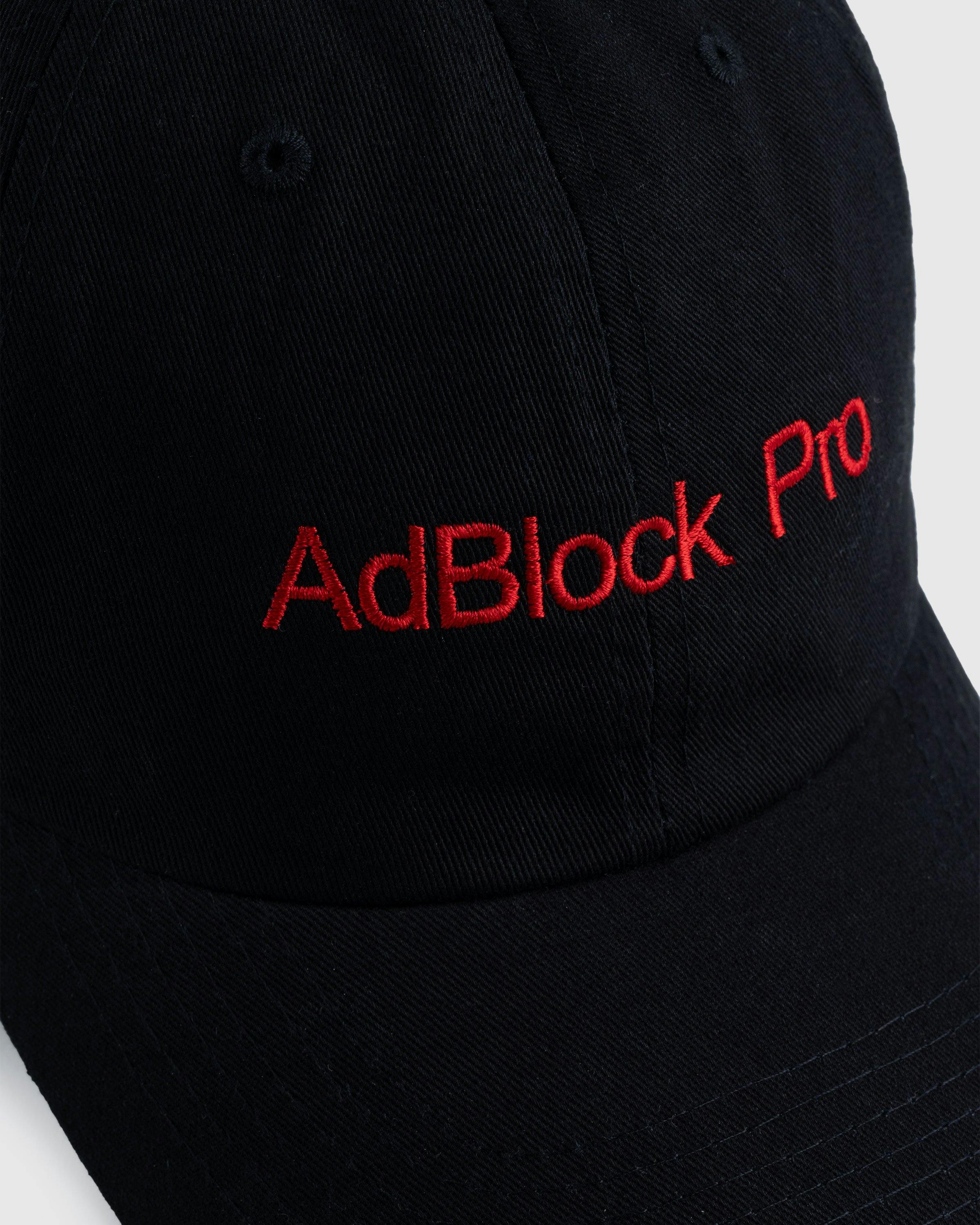 HO HO COCO – Adblock Pro Cap Black/Red | Highsnobiety Shop